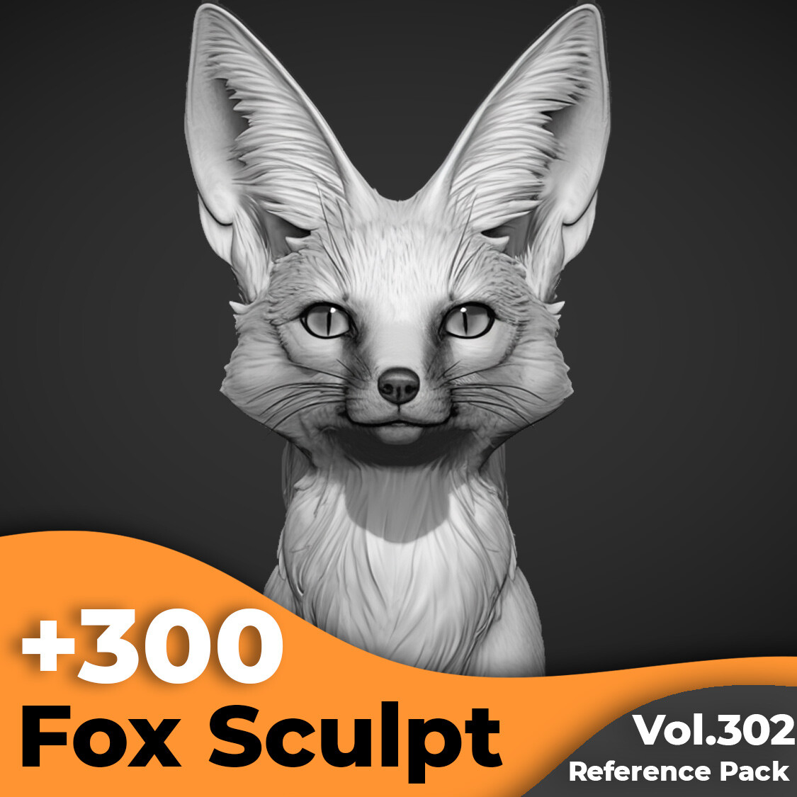 ArtStation - +300 Fox Sculpt Reference Images(4k)