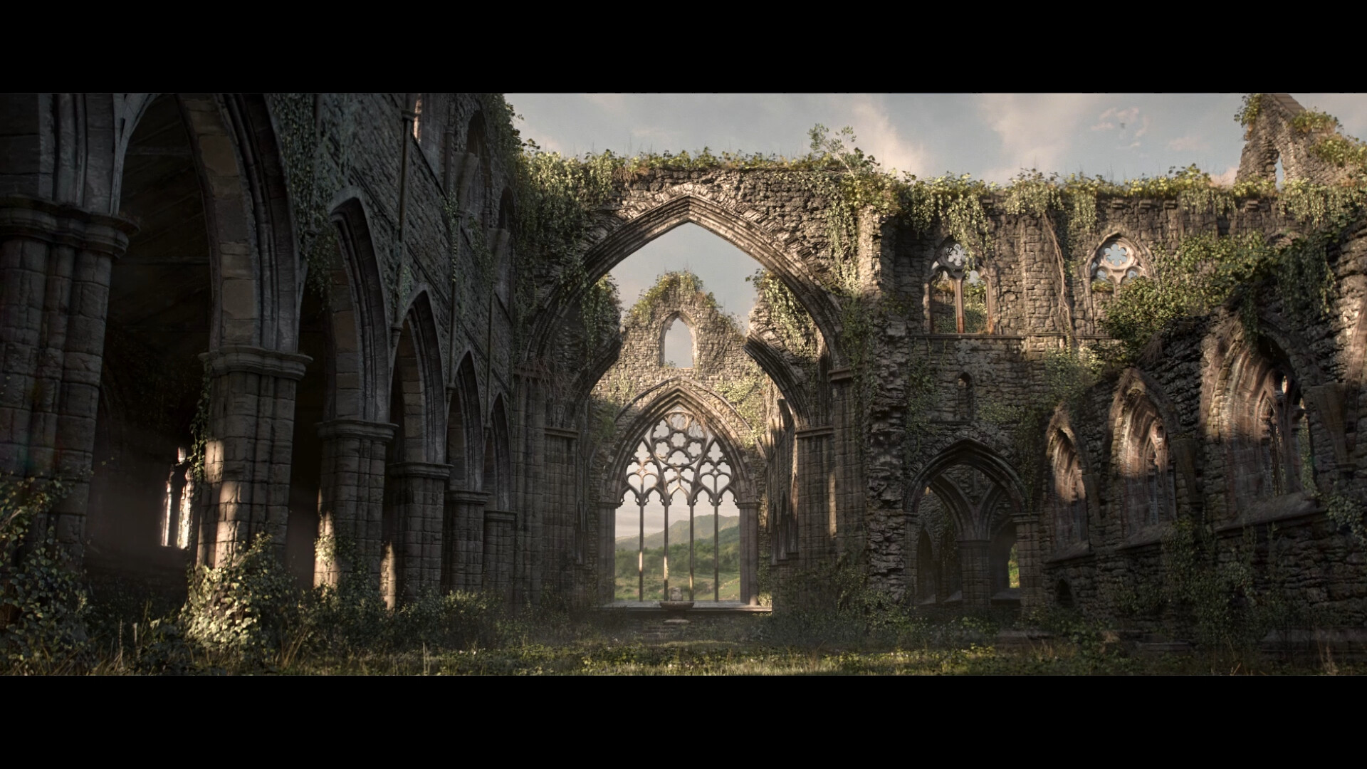 ArtStation - Abbey Ruins