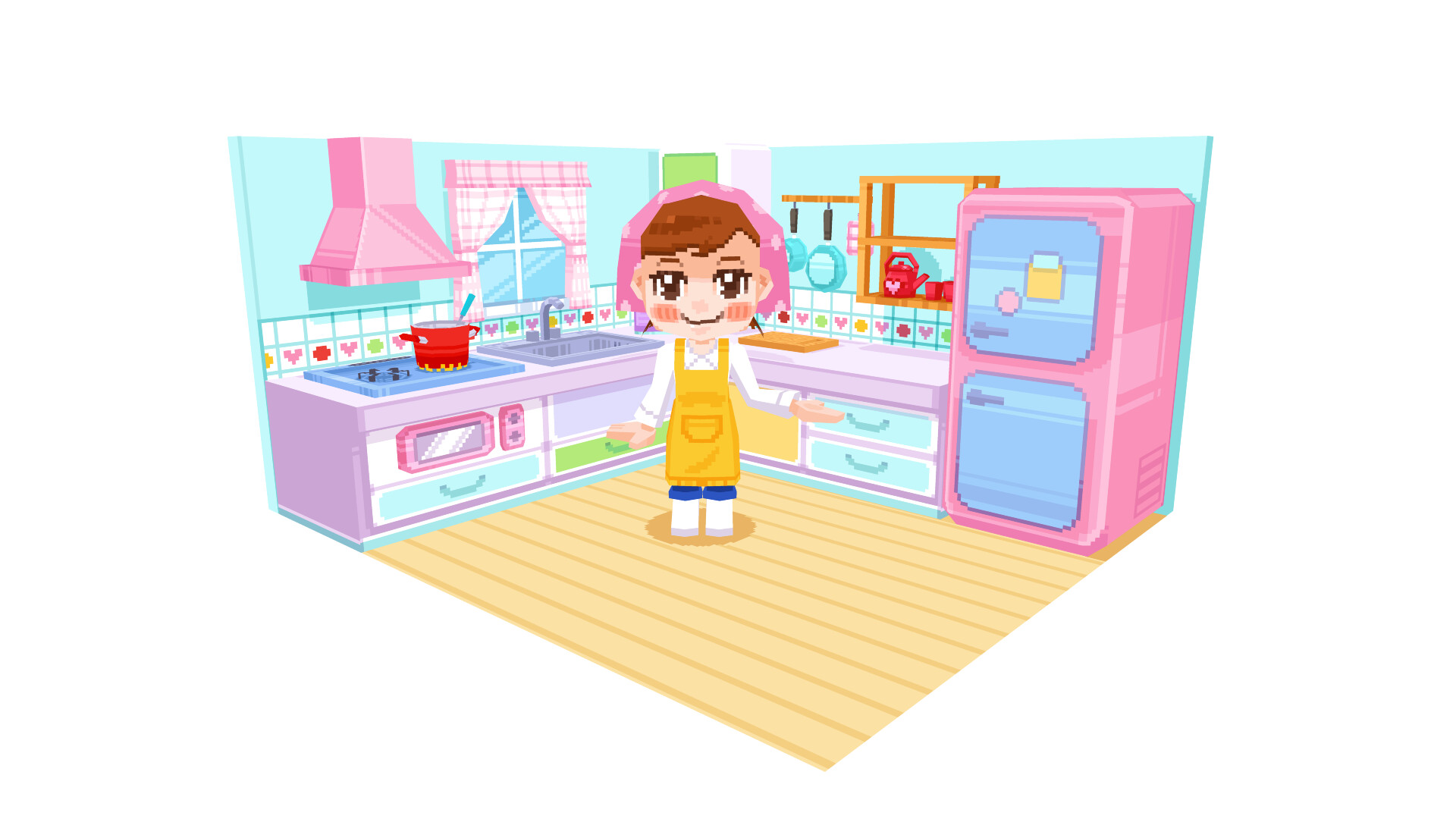 ArtStation - Cooking Mama Low Poly Kitchen