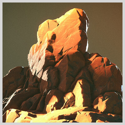 ArtStation - Rocks, Tutorial
