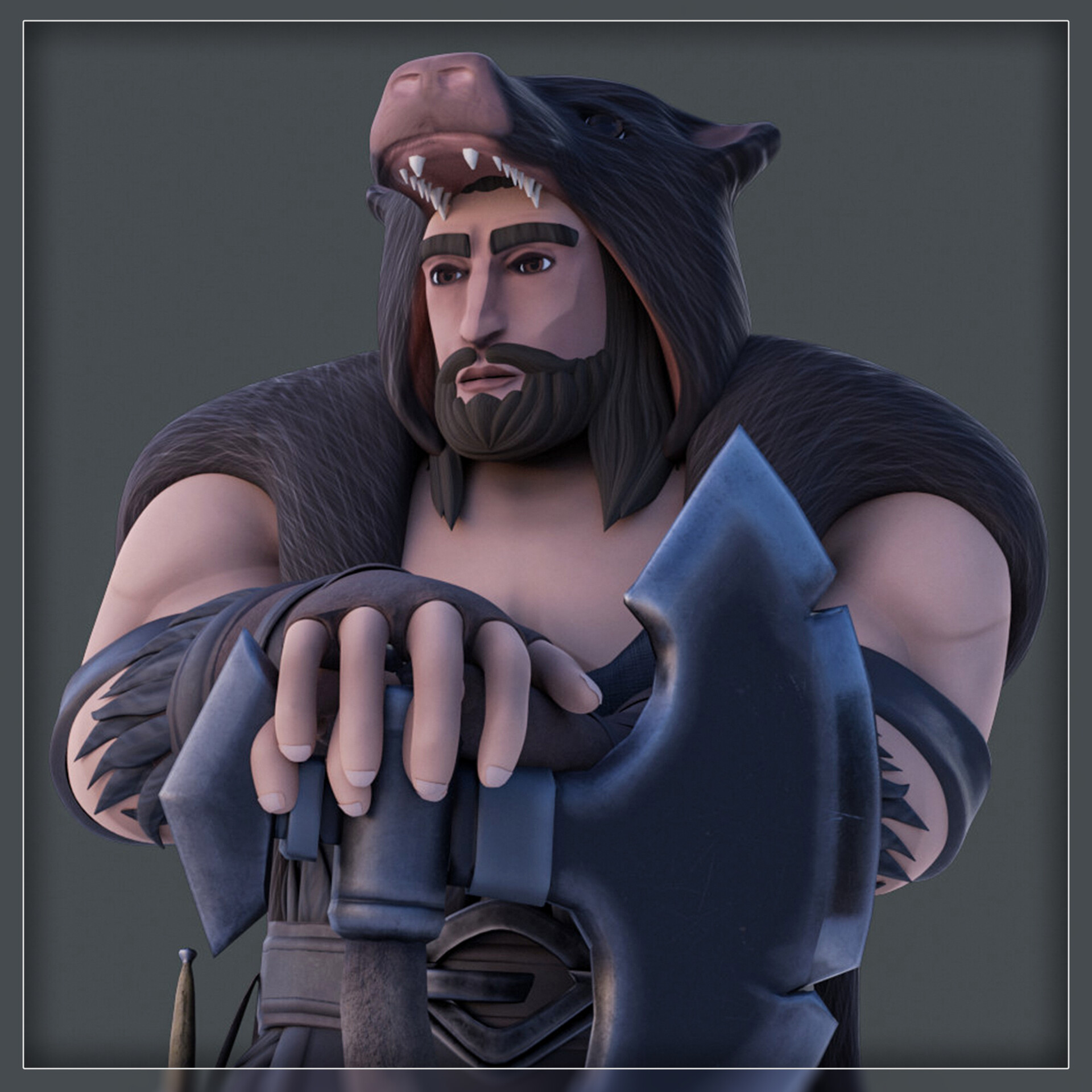 ArtStation - Stylized Viking