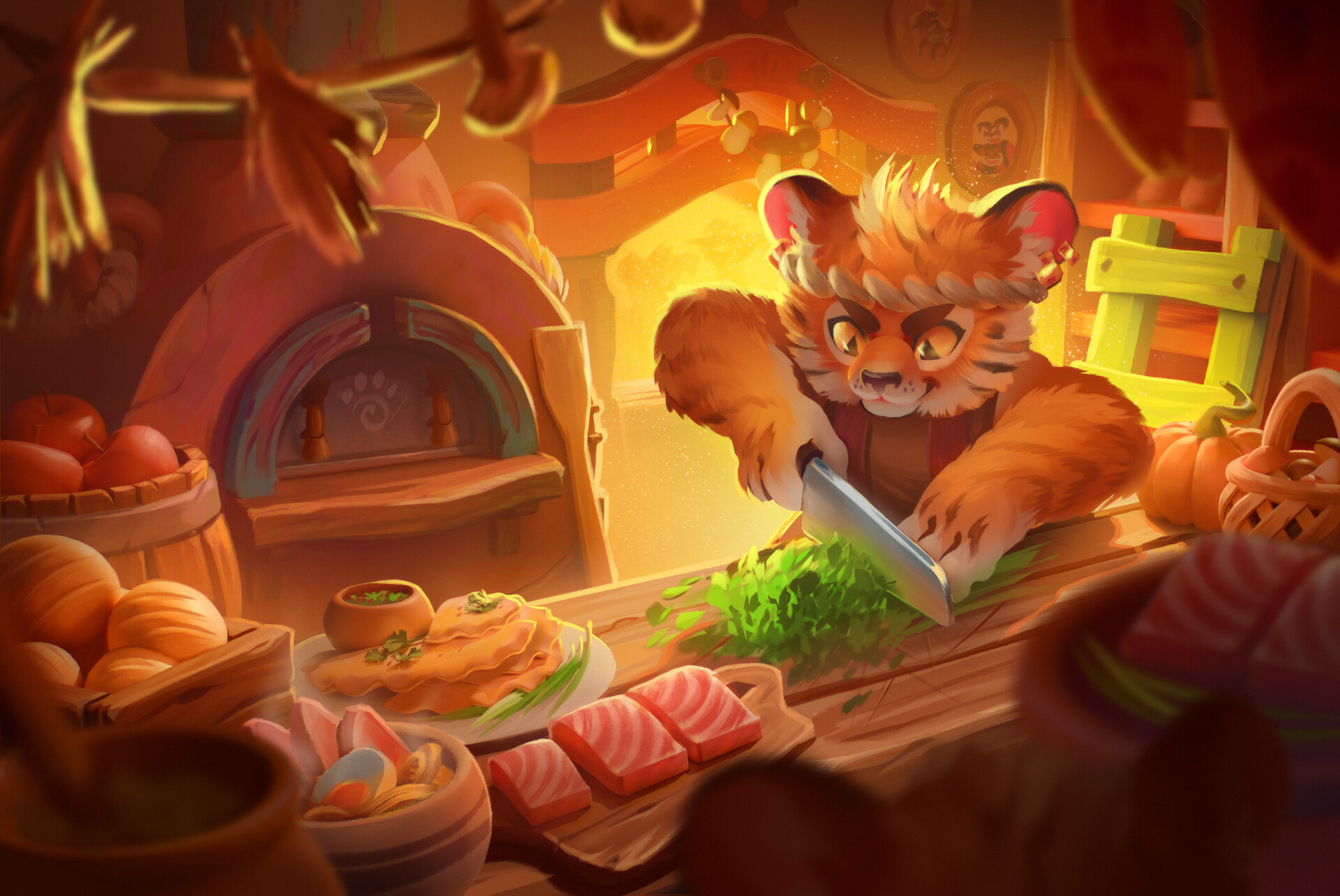 ArtStation - Tiger Kitchen