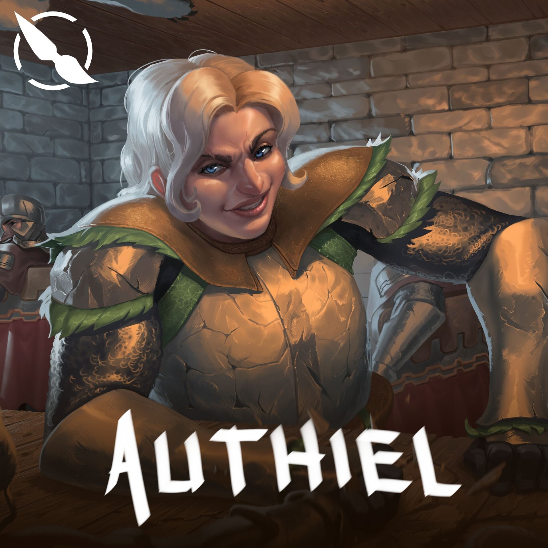 ArtStation - Tavern Character Illustration - Authiel