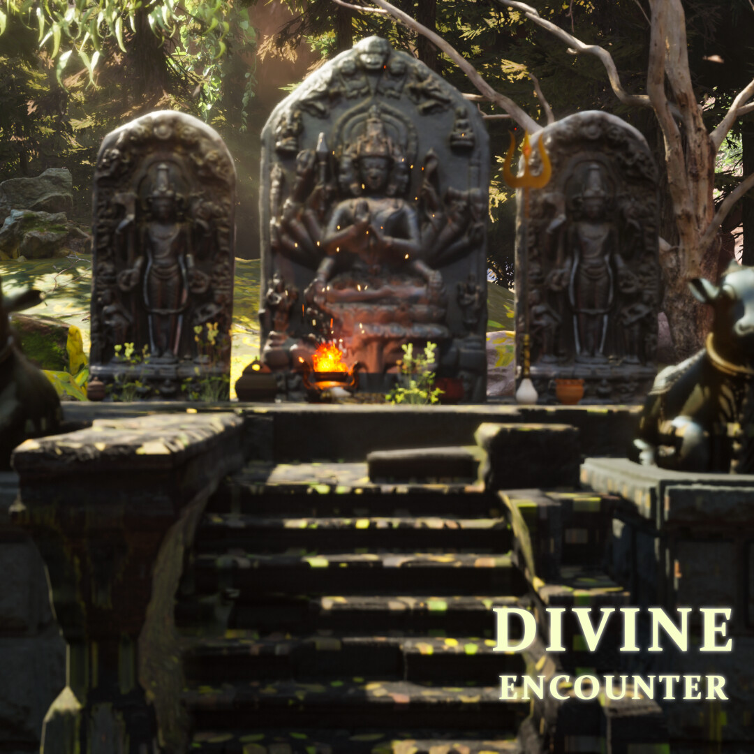 ArtStation - The Divine Temple