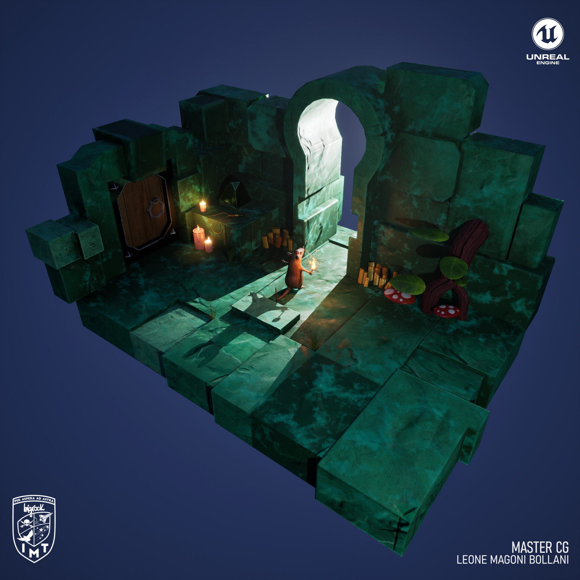 Leone Magoni Bollani - Rat in the maze