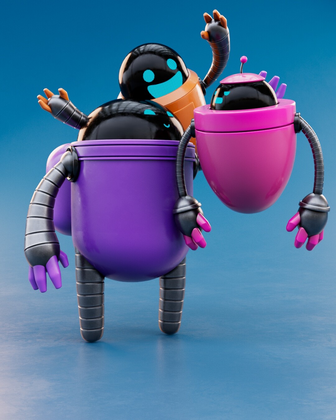 ArtStation - Mini-Robots