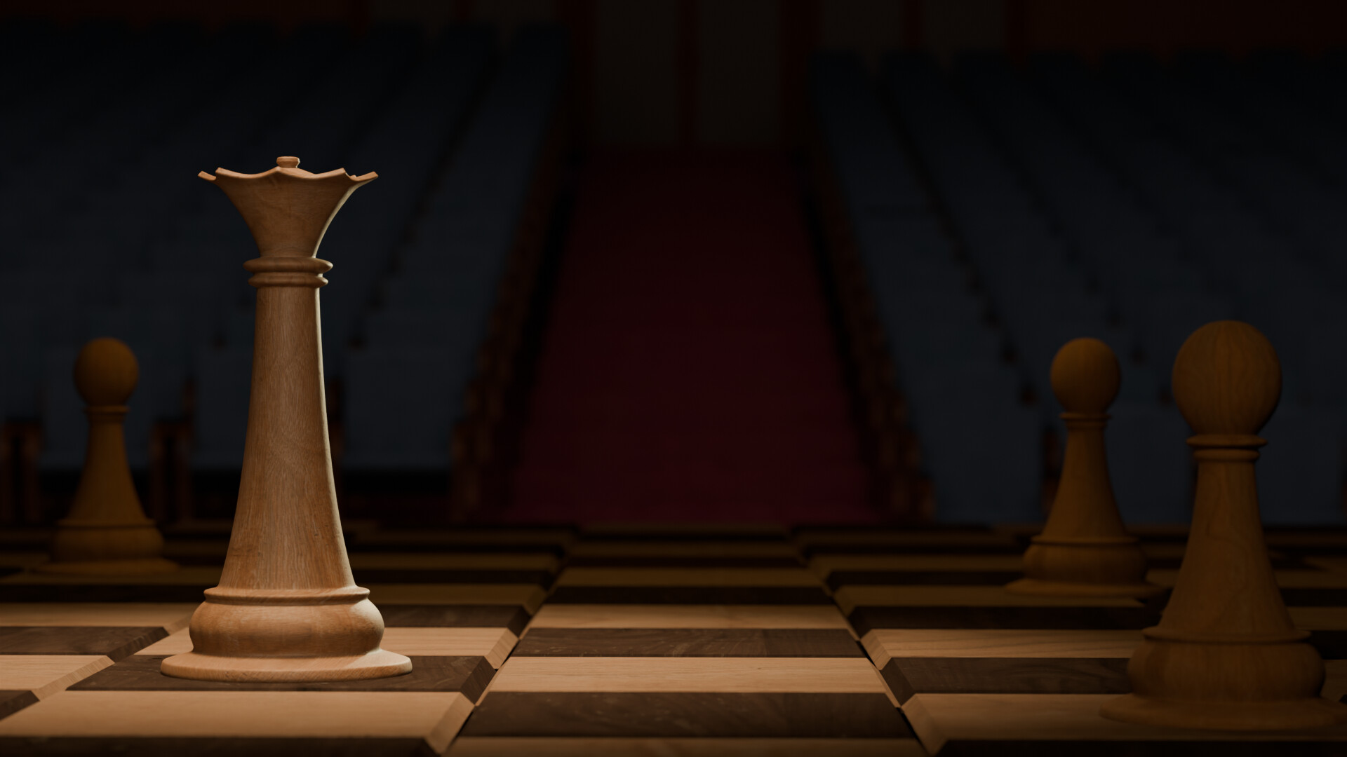 ArtStation - Queen's Gambit - Title Sequence | 2024