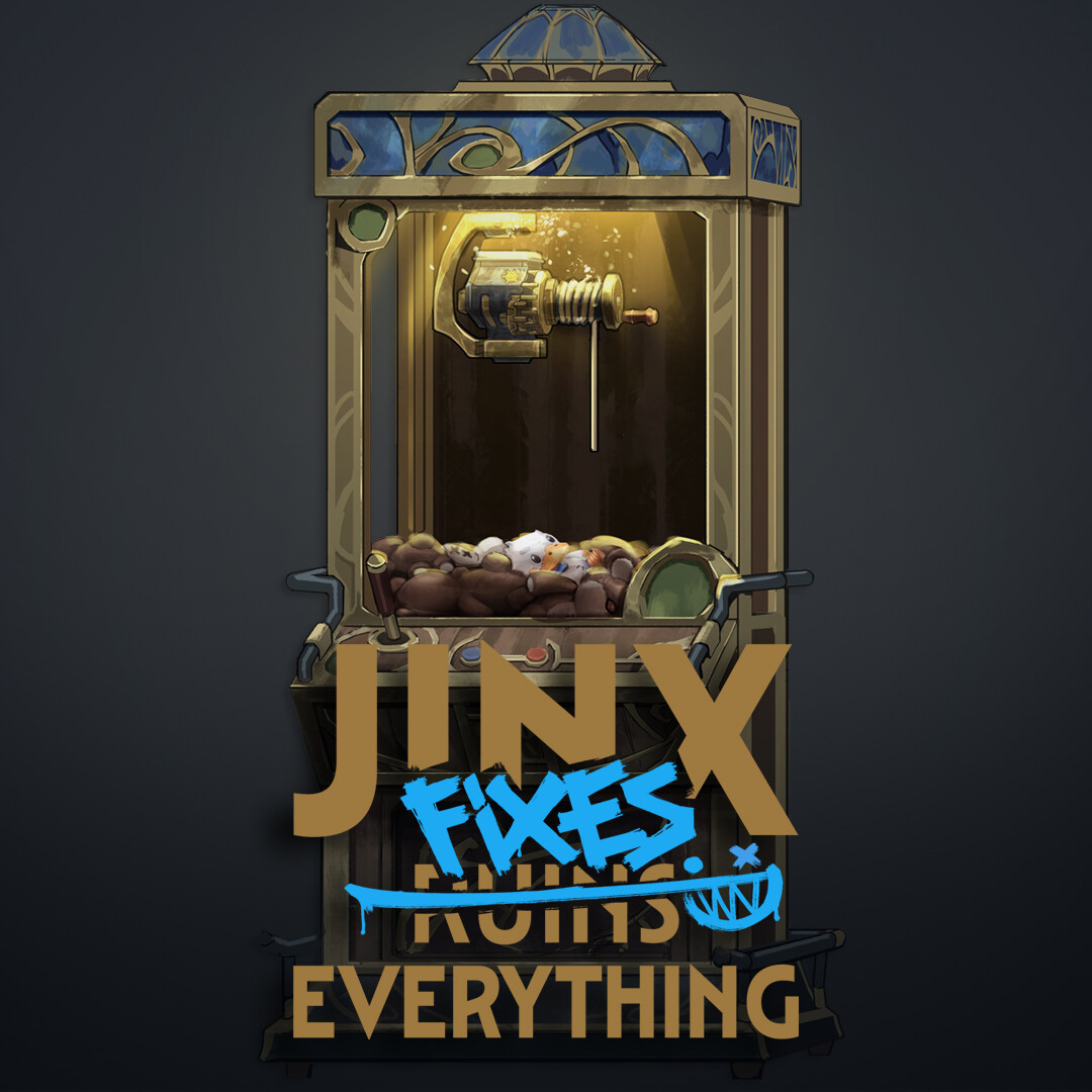 ArtStation - JINX FIXES EVERYTHING - Concept By Yingfeng