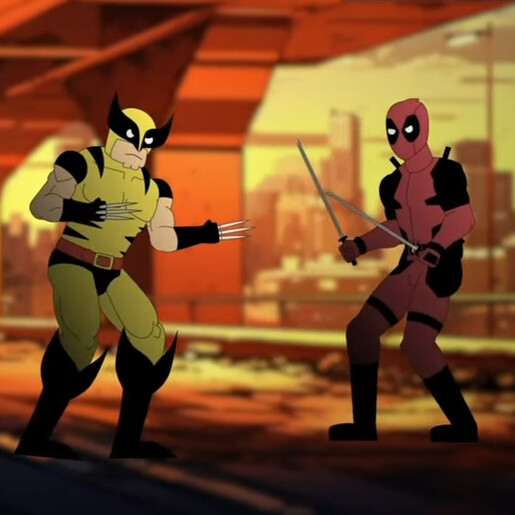 ArtStation - Wolverine vs Deadpool - ToonyShoony