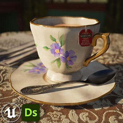 ArtStation - Teacup Scene