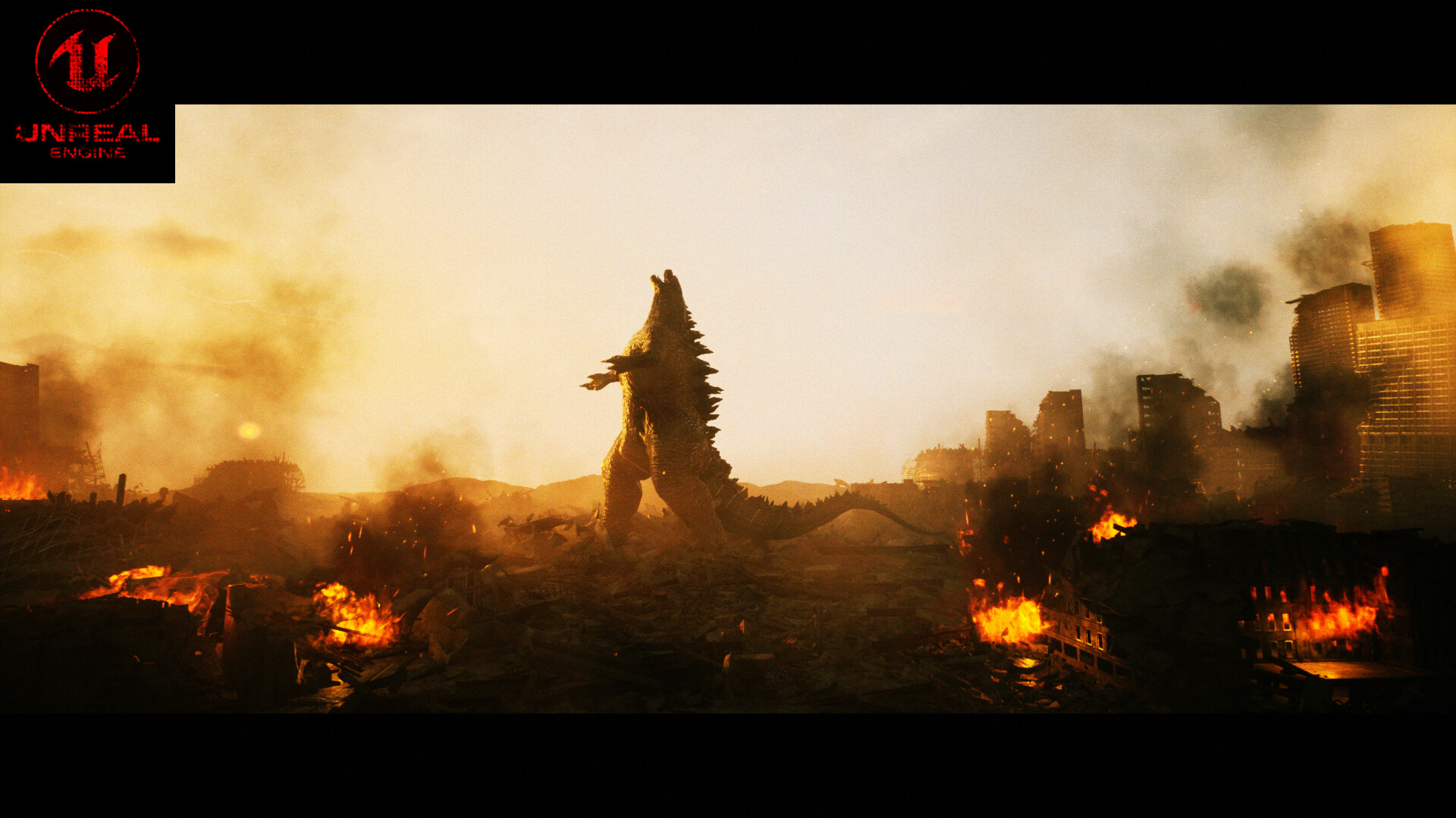 ArtStation - UNREAL GODZILLA REBIRTH