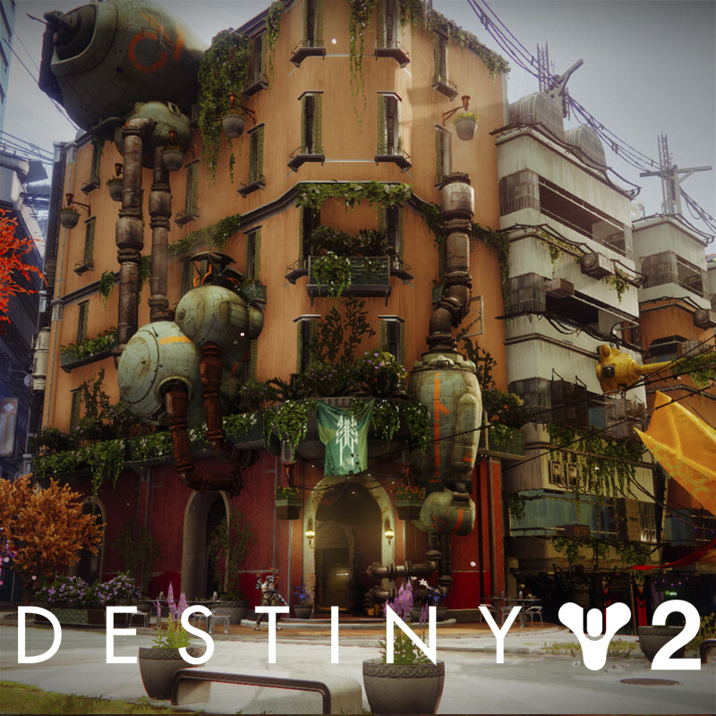 ArtStation - Destiny 2 - Market District