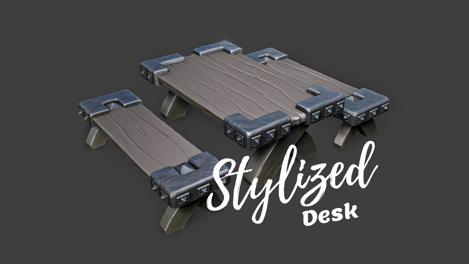 ArtStation - Stylized Desk