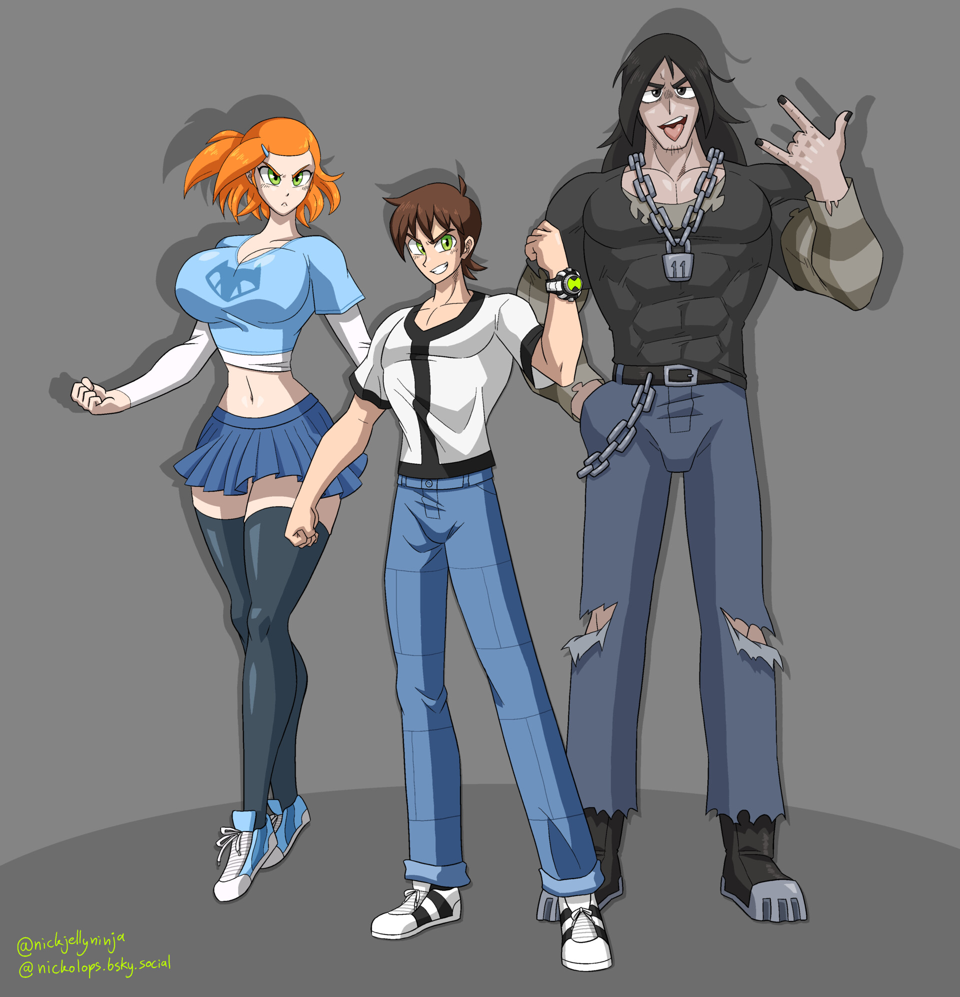 ArtStation - Ben 10 Anime Adaptation