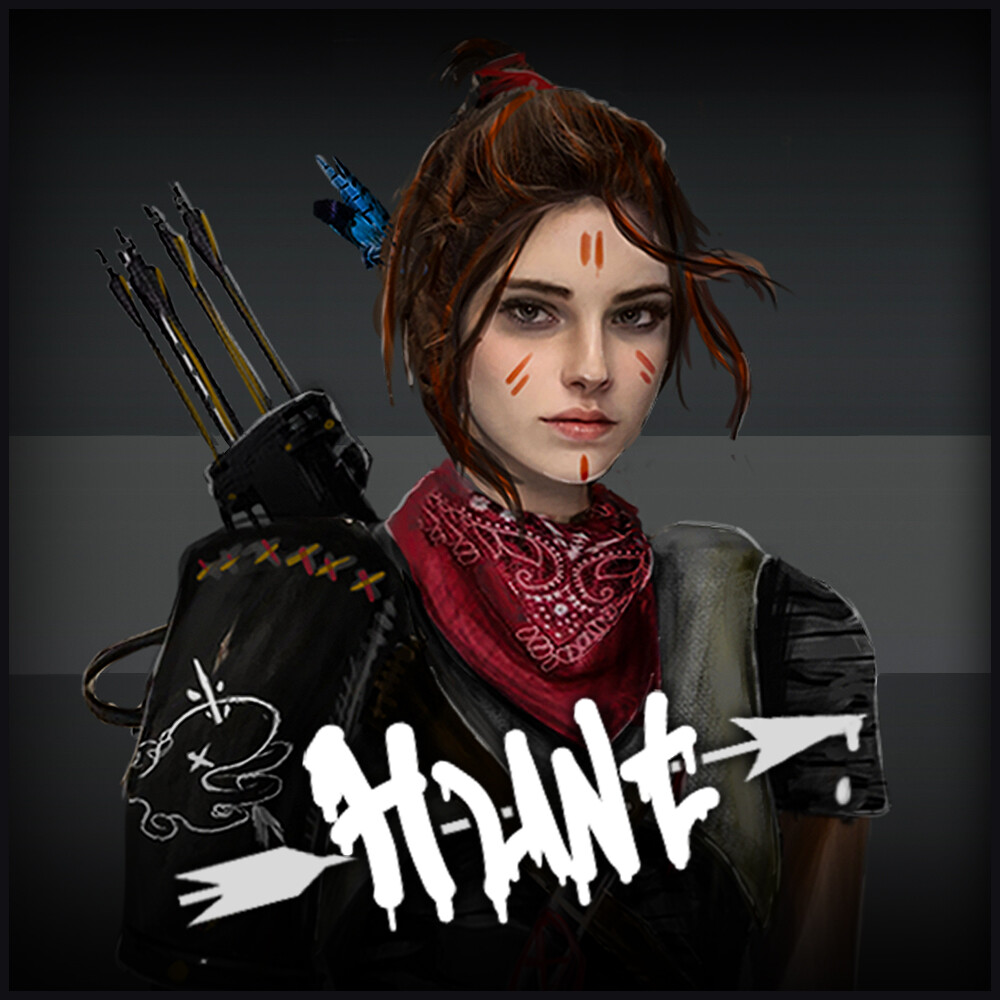 ArtStation - 'Hunt' - Personal Project - Character Design 1