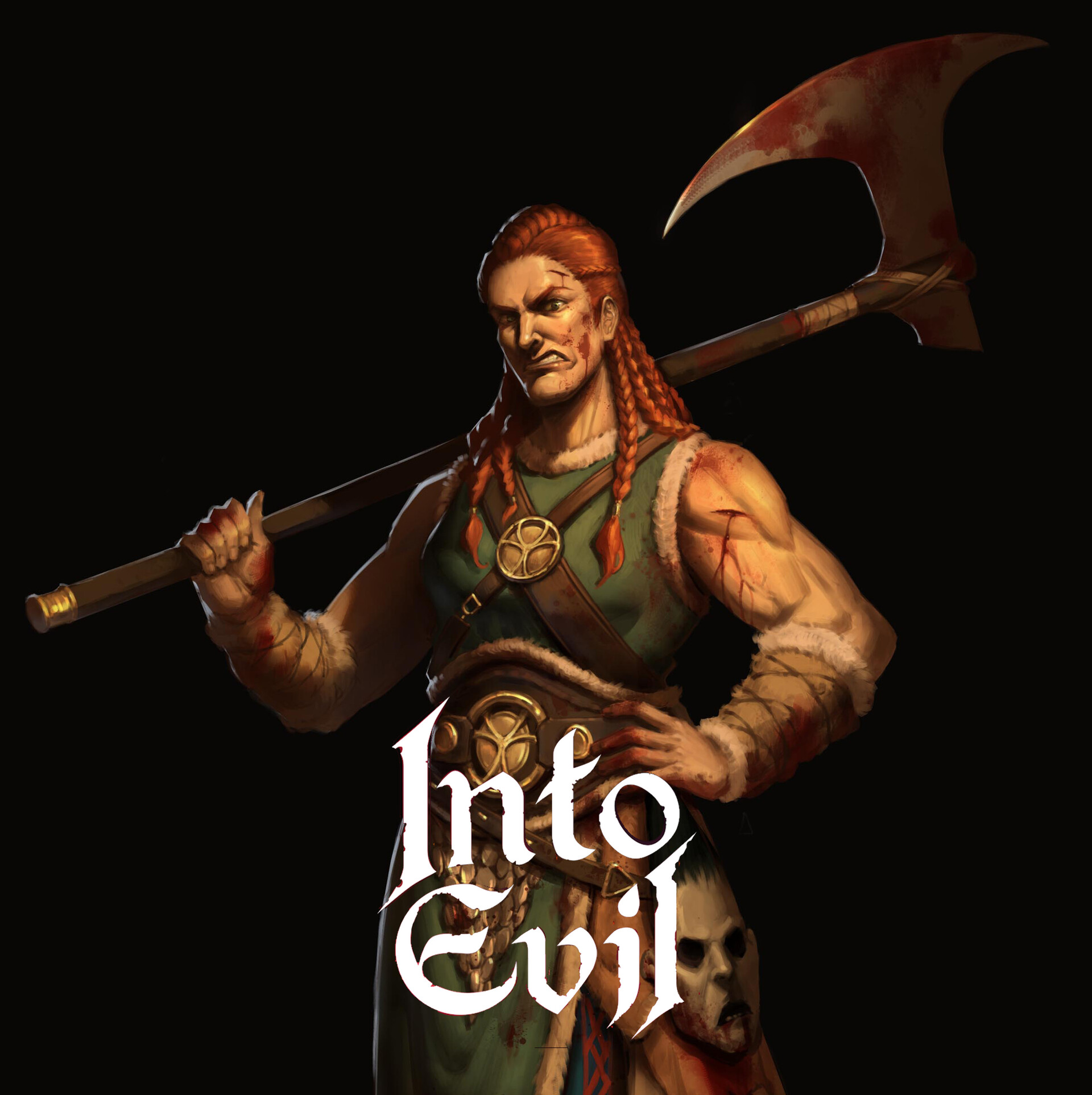 ArtStation - INTO EVIL - Barbarian