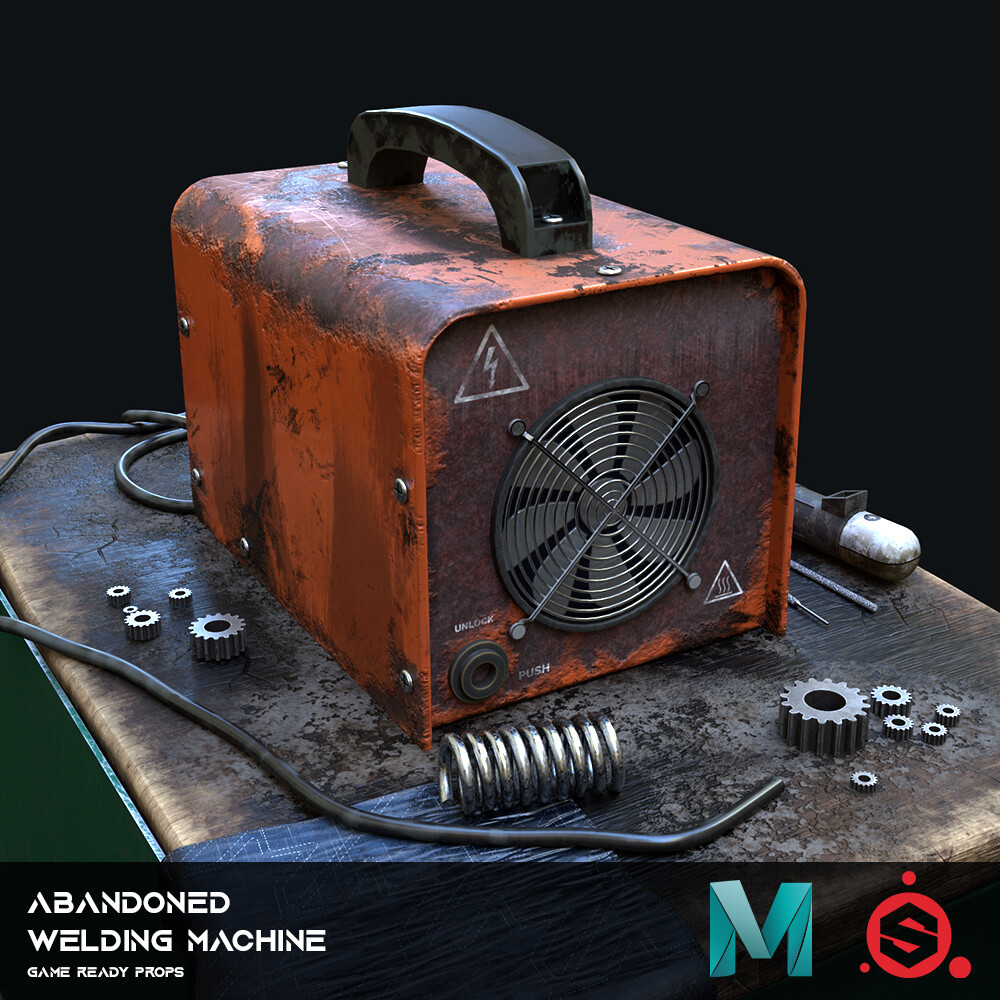 ArtStation - Abandoned Welding Machine