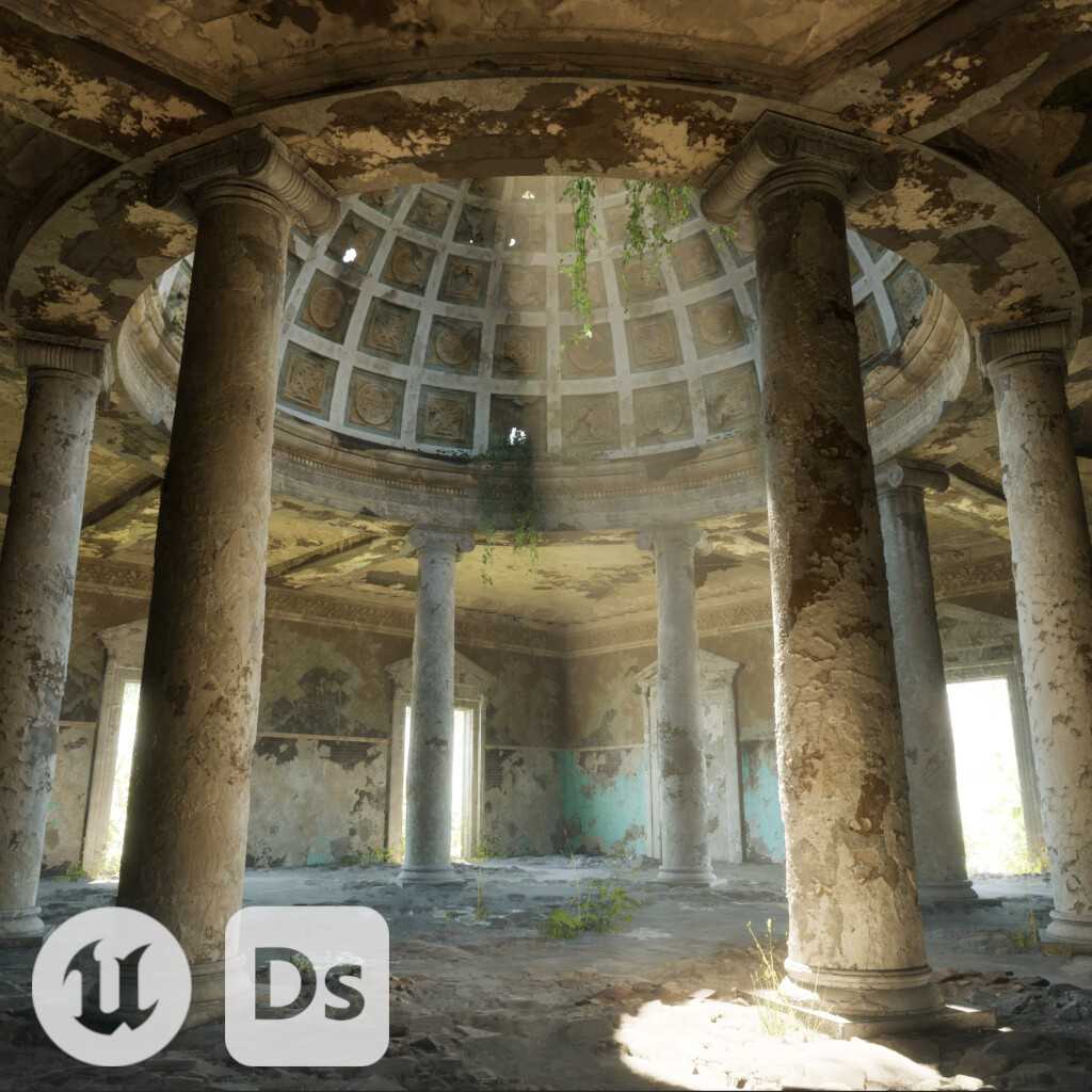 ArtStation - The ruins of Menji Sanatorium