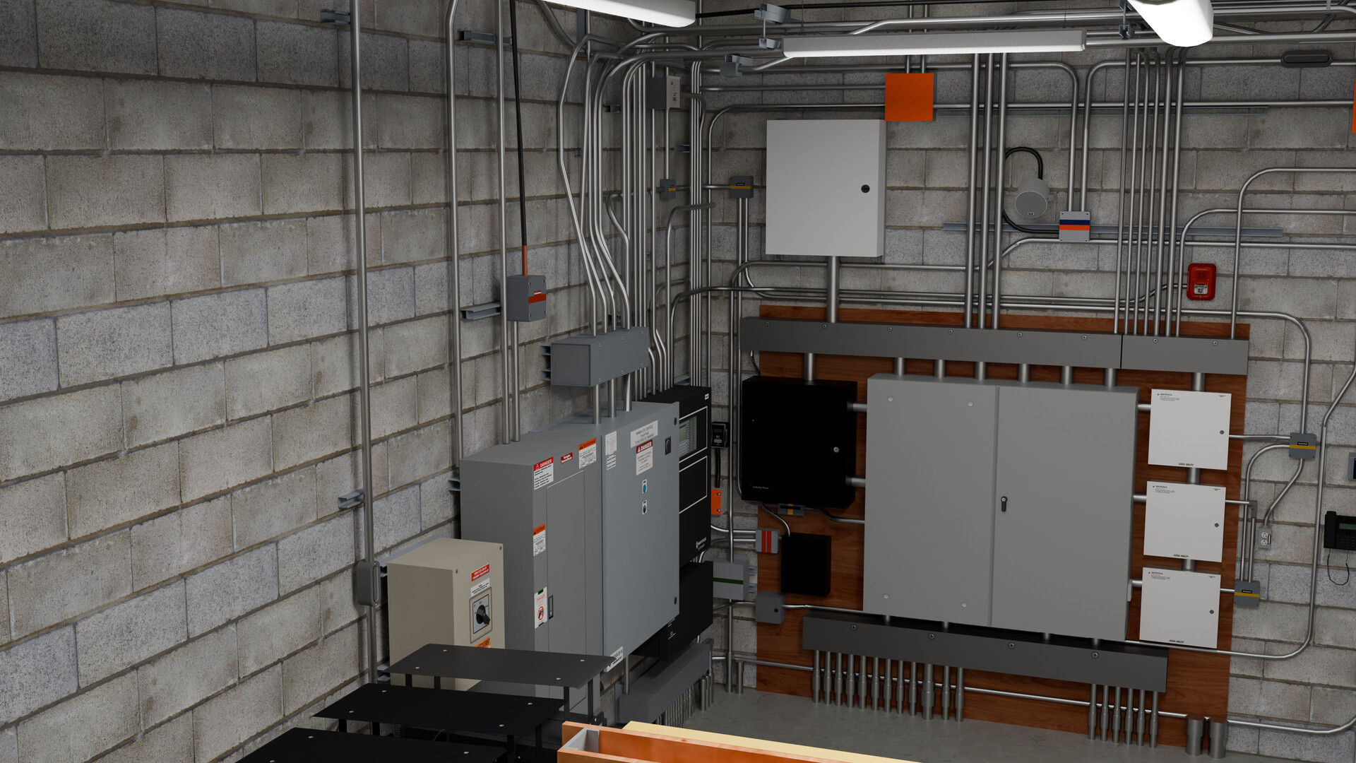 ArtStation - Electrical Room