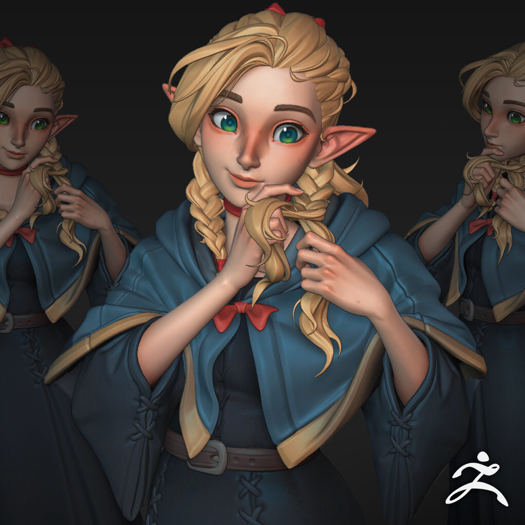 ArtStation - Marcille Sculpt