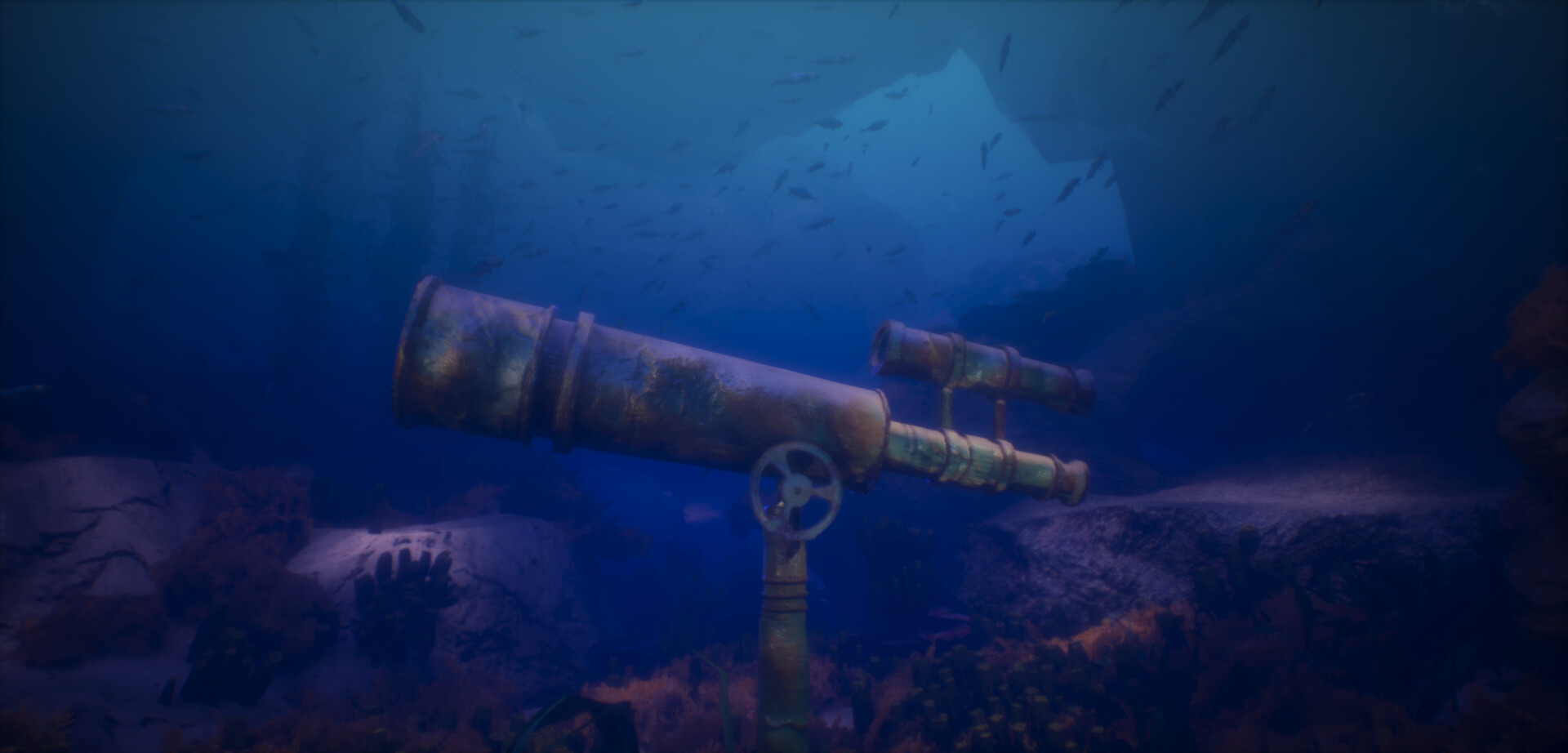 ArtStation - Lost old telescope