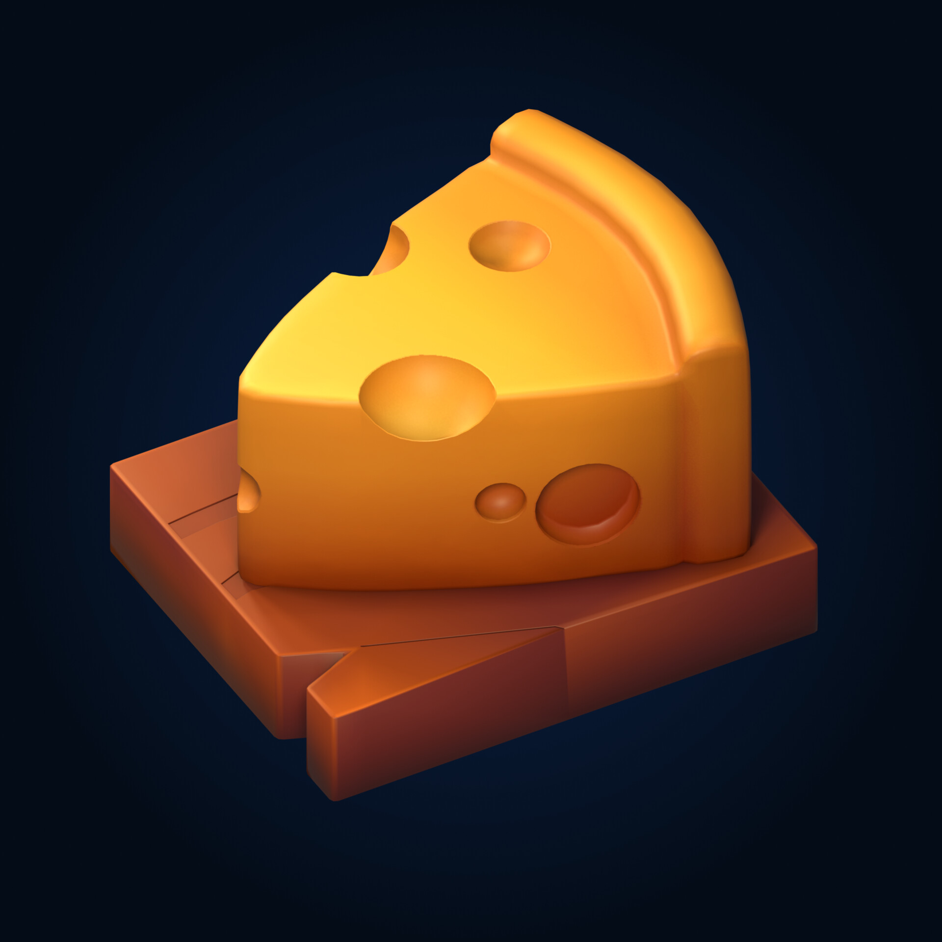 ArtStation - Cheese Painting