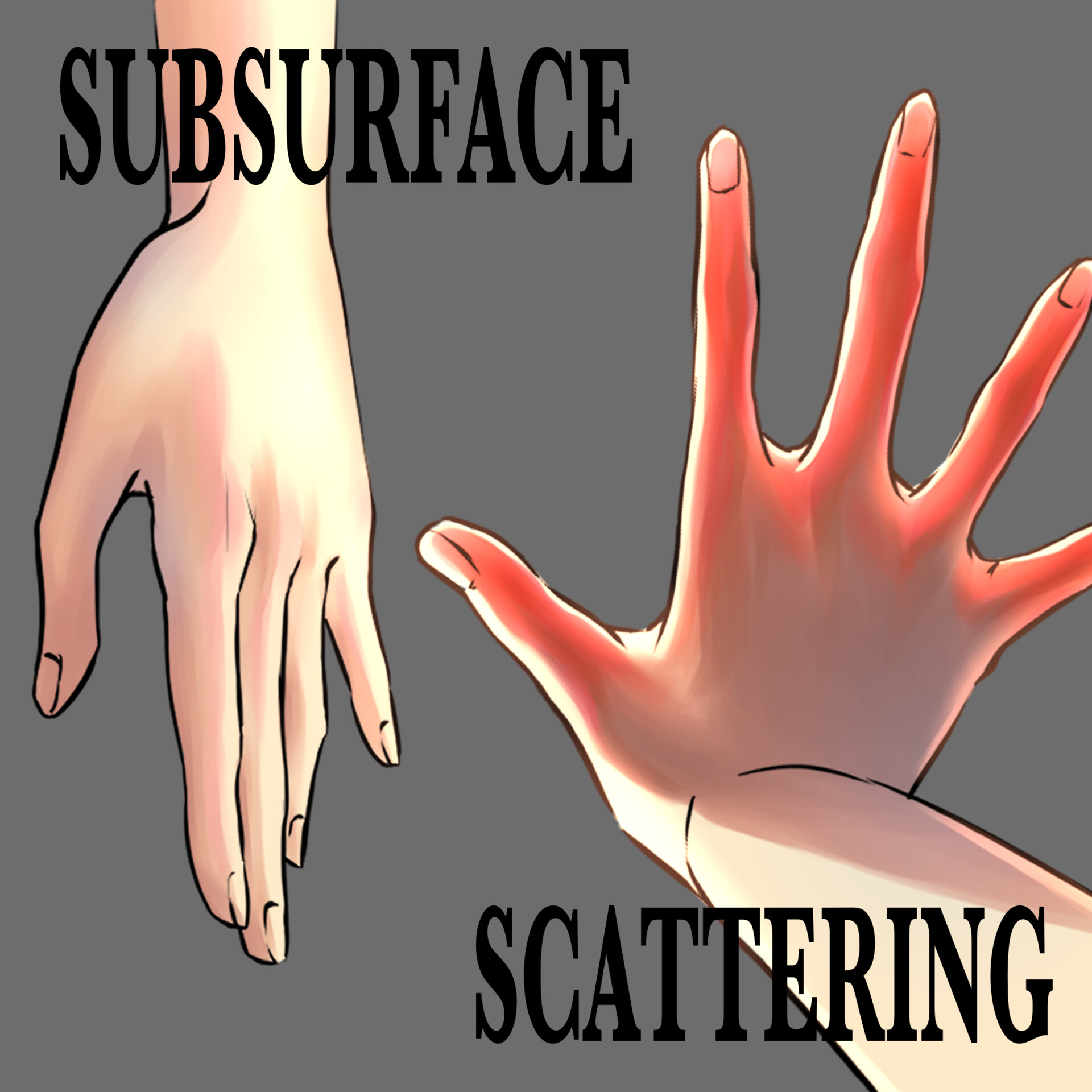 ArtStation - Subsurface scattering