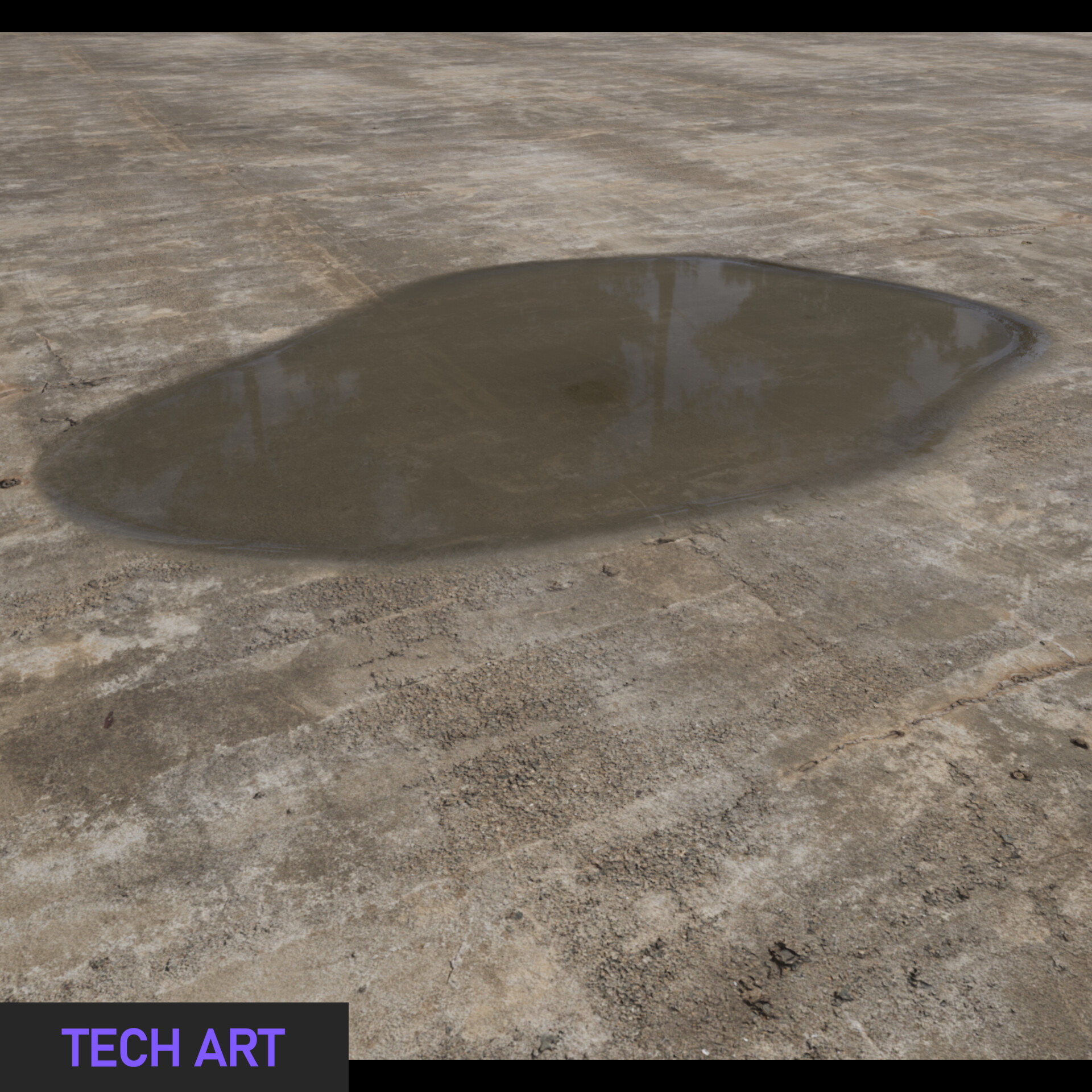 ArtStation - Puddle - technical art