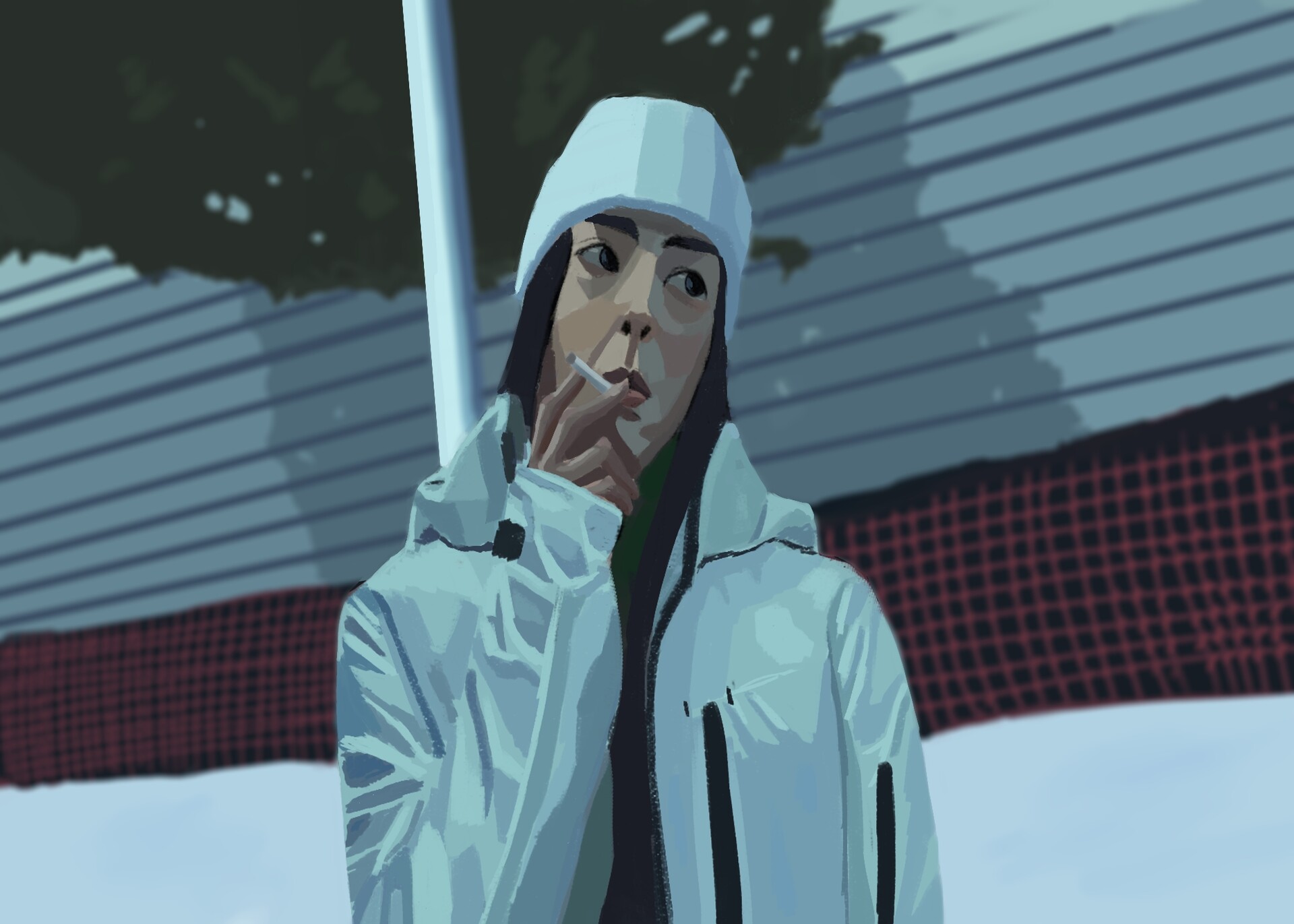 ArtStation - Cold winter