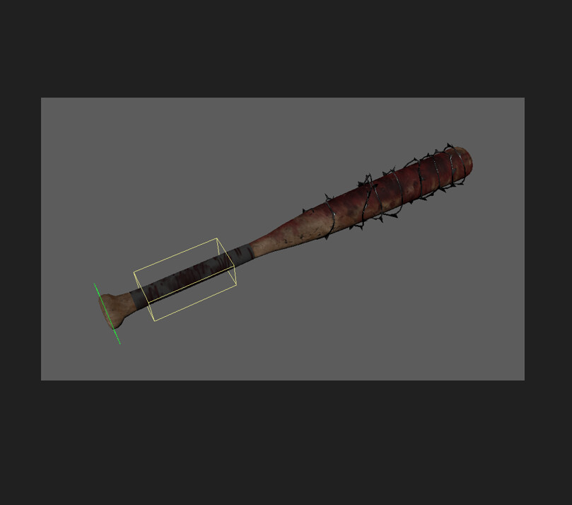 ArtStation - Baseball Bat Prop Rig