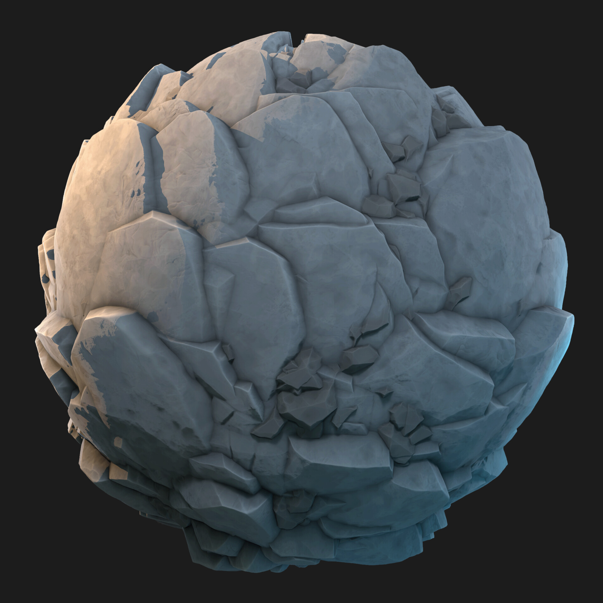 ArtStation - Stylized Cliff Texture