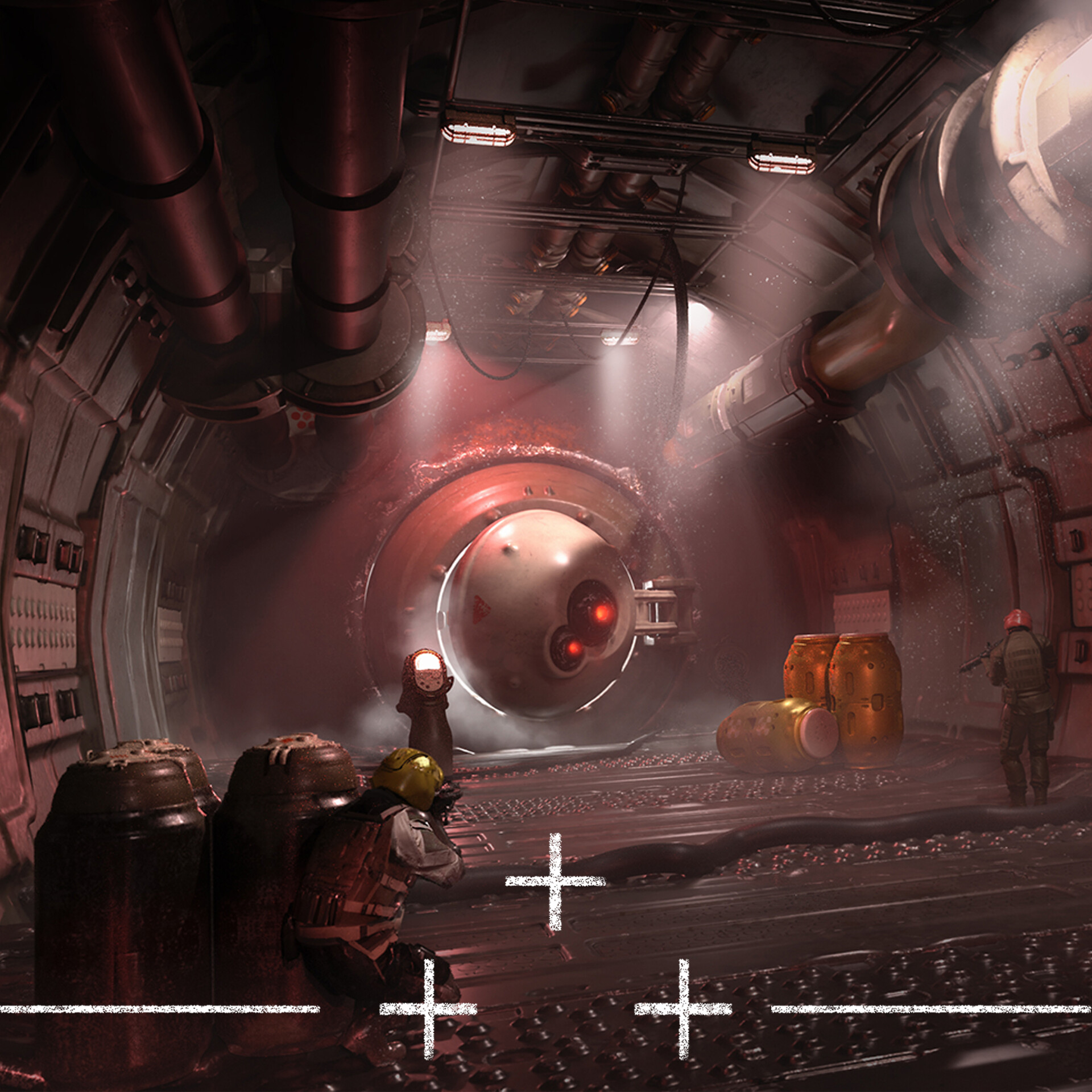 Oki Honda - Space Raiders - Ship raid