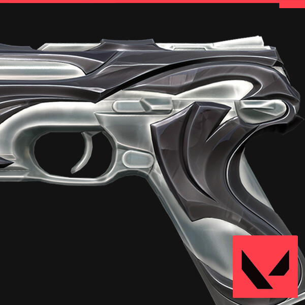 ArtStation - Valorant SoulStrife Ghost 3D work