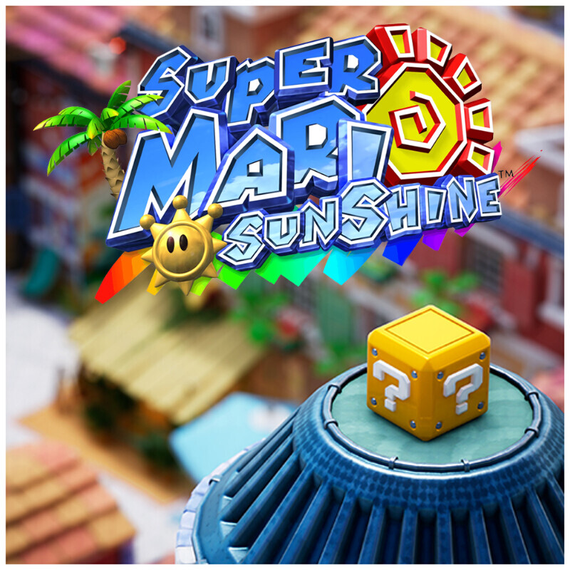 ArtStation - Super Mario Sunshine : Delfino Plaza