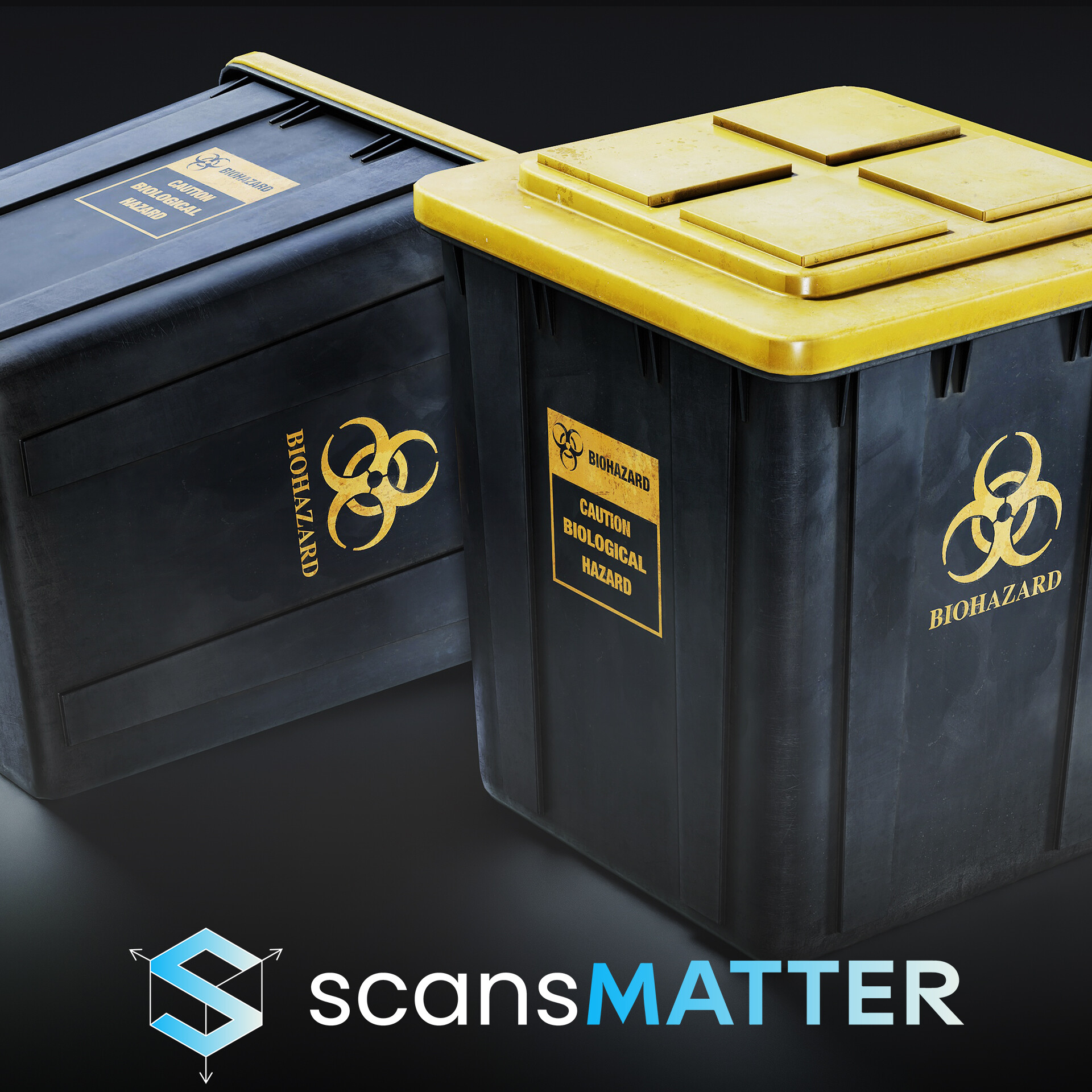 ArtStation - Biohazard Crate