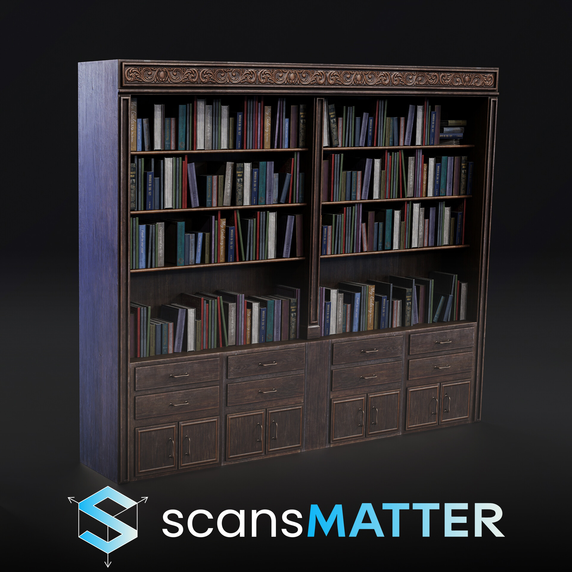 ArtStation - Closet / Book Shelving