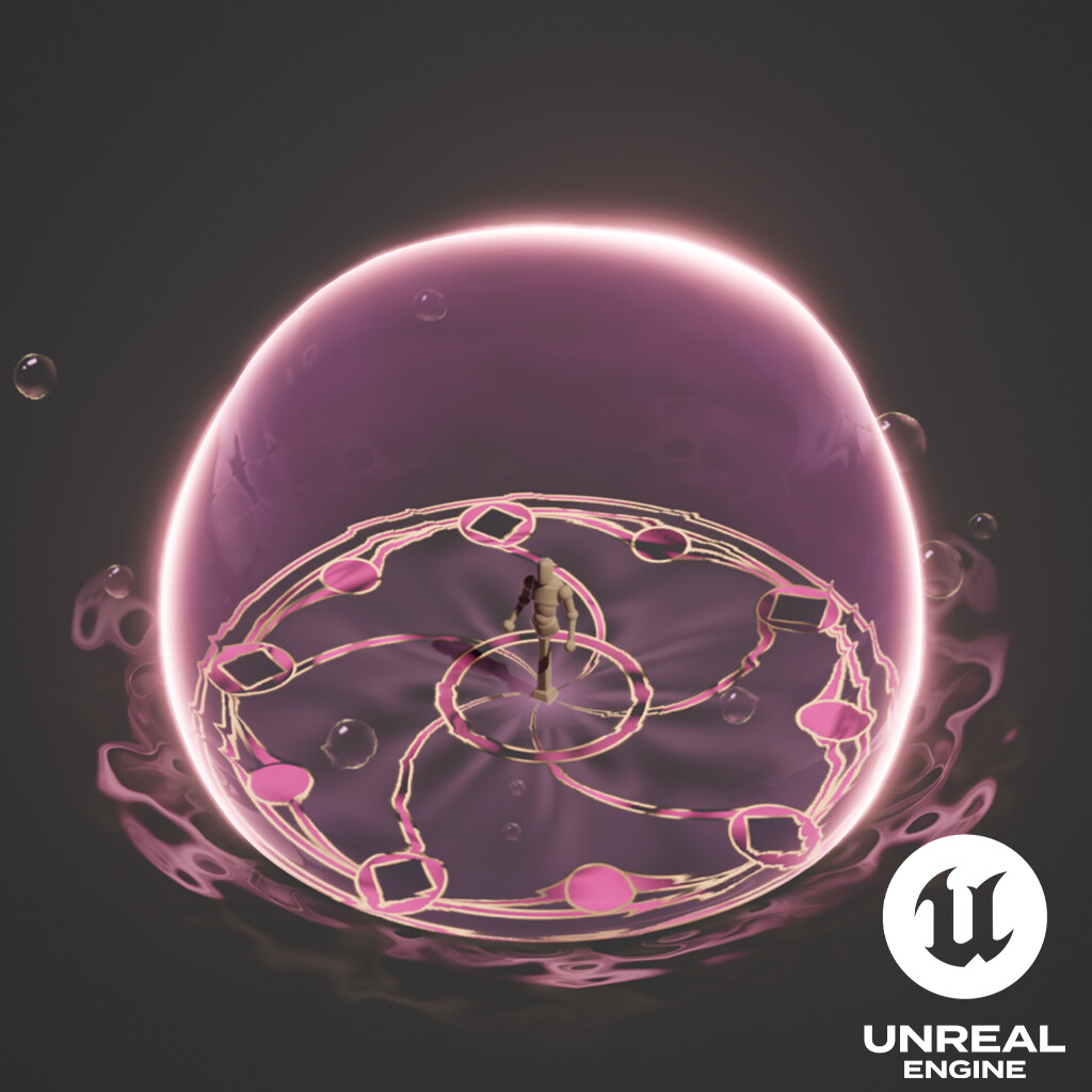 ArtStation - Bubble Shield VFX