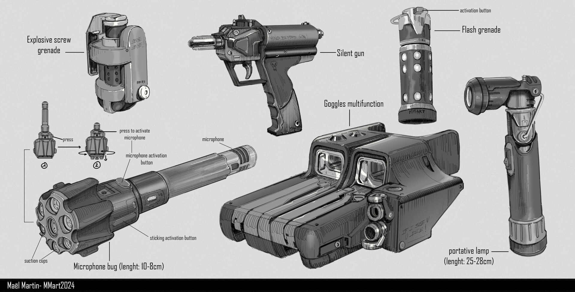 ArtStation - 2D Props Design.