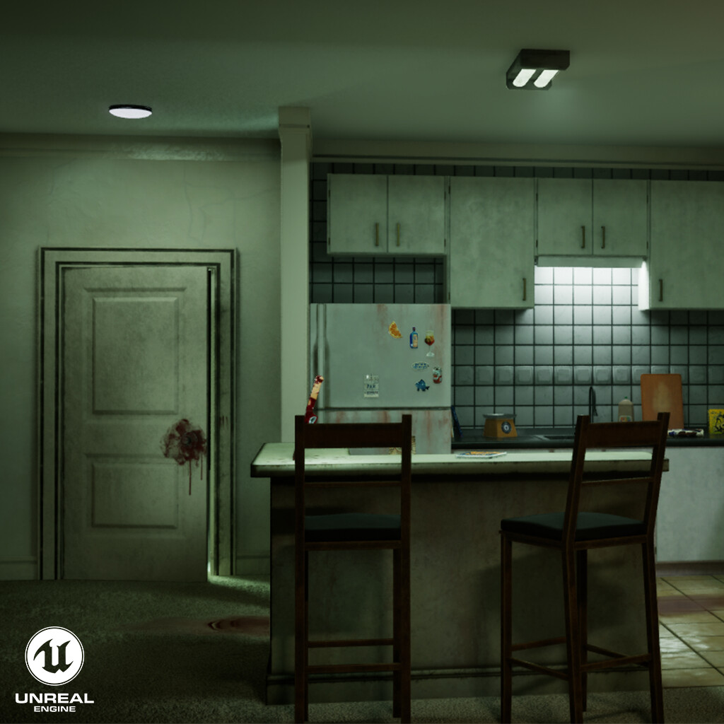 ArtStation - Nightmare Kitchen