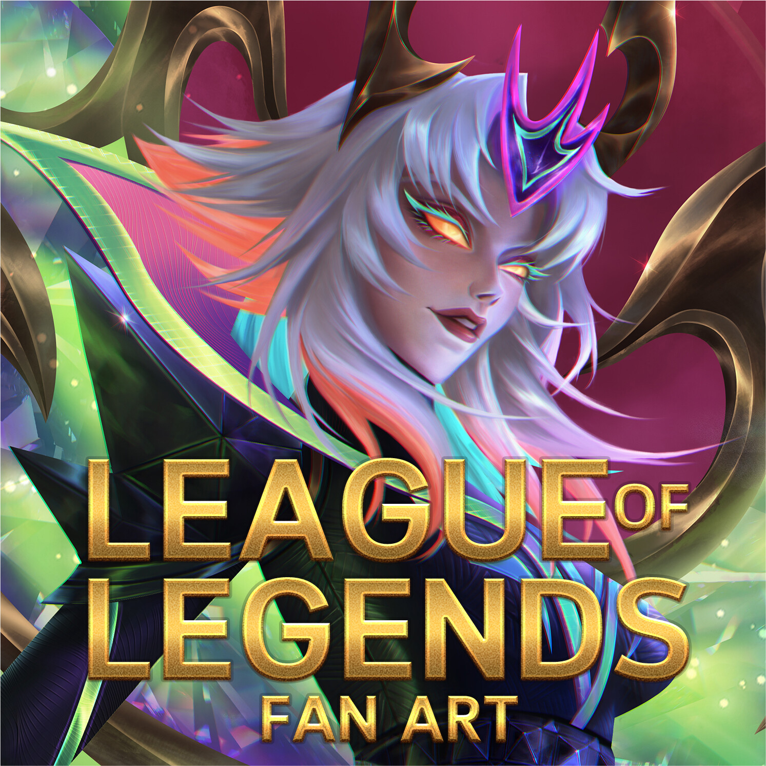 ArtStation - empyrean brand splash fan art - kayle