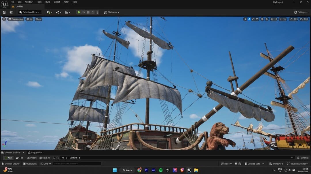 ArtStation - Lost ship unreal engine level design