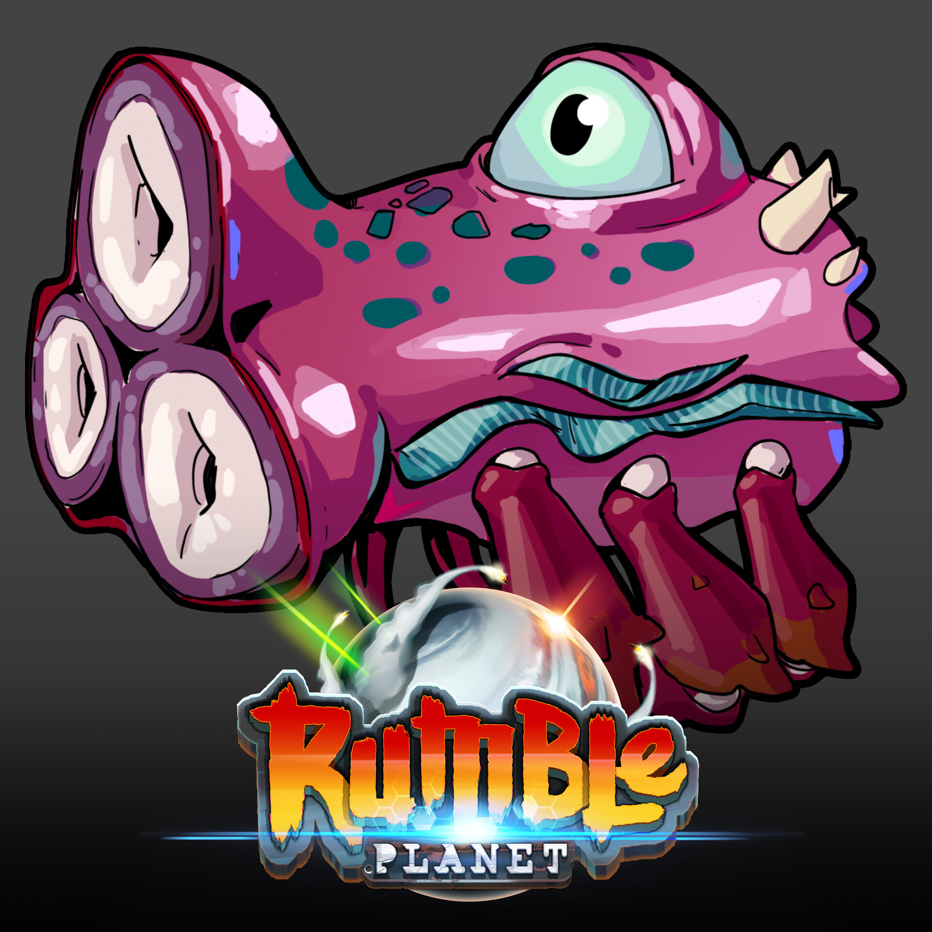 ArtStation - RUMBLE PLANET- Props