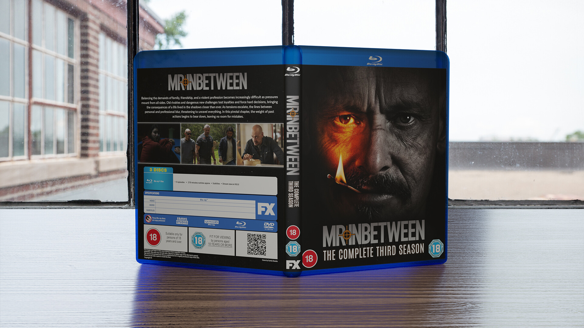 ArtStation - Mr Inbetween - Season 3 - Custom Blu-ray Cover