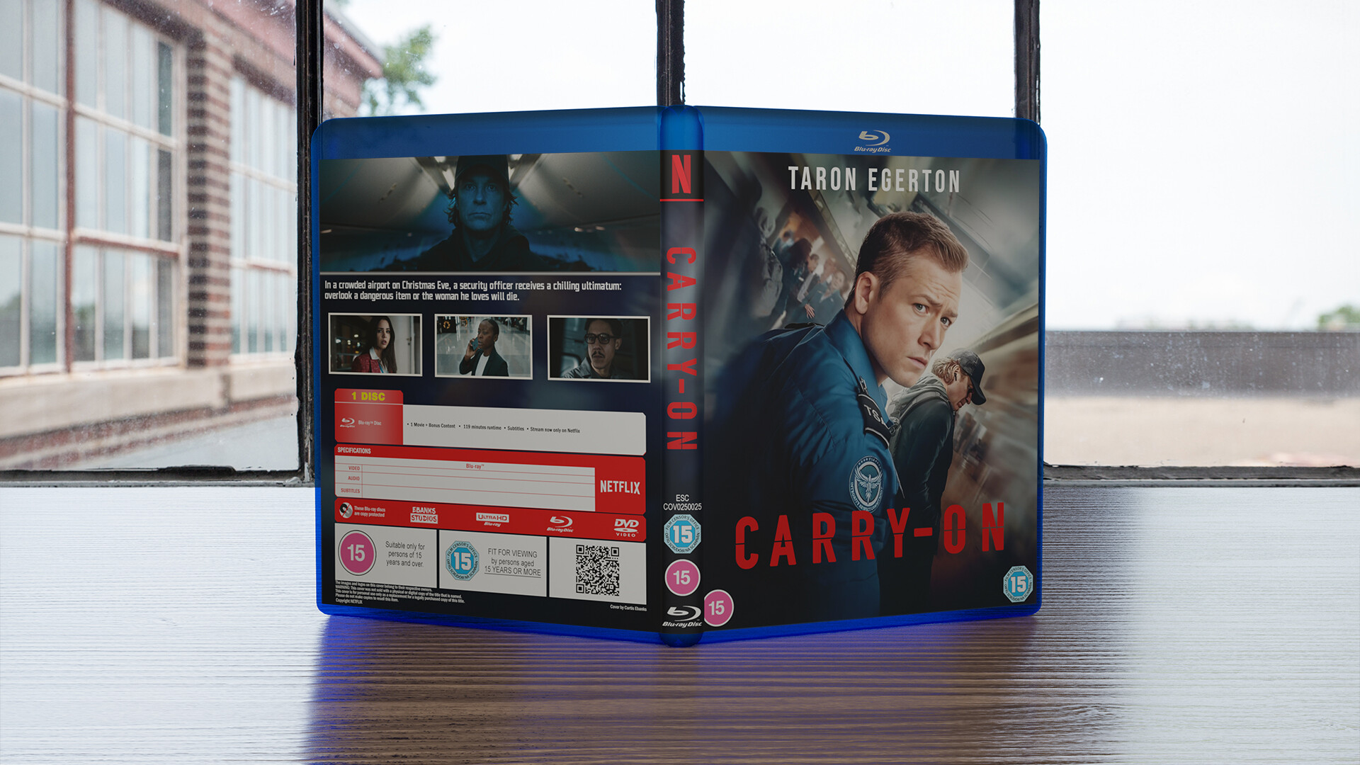ArtStation - Carry-On (2024) Custom Blu-ray Cover