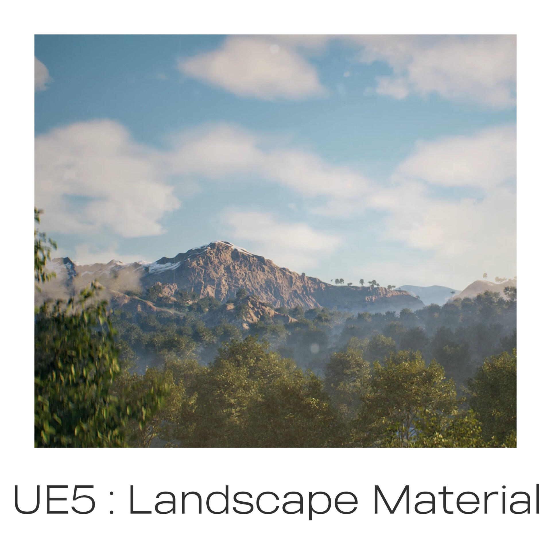 ArtStation - Unreal Engine 5.5 : Auto Landscape Material