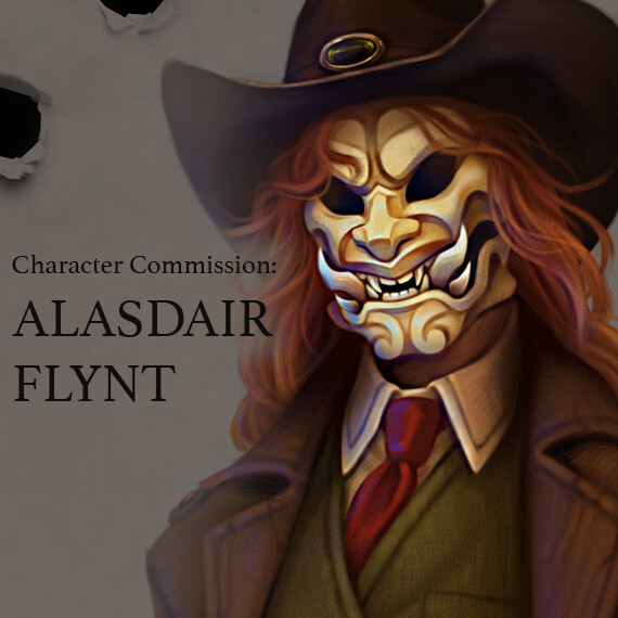 ArtStation - Character Commission: Alasdair Flynt