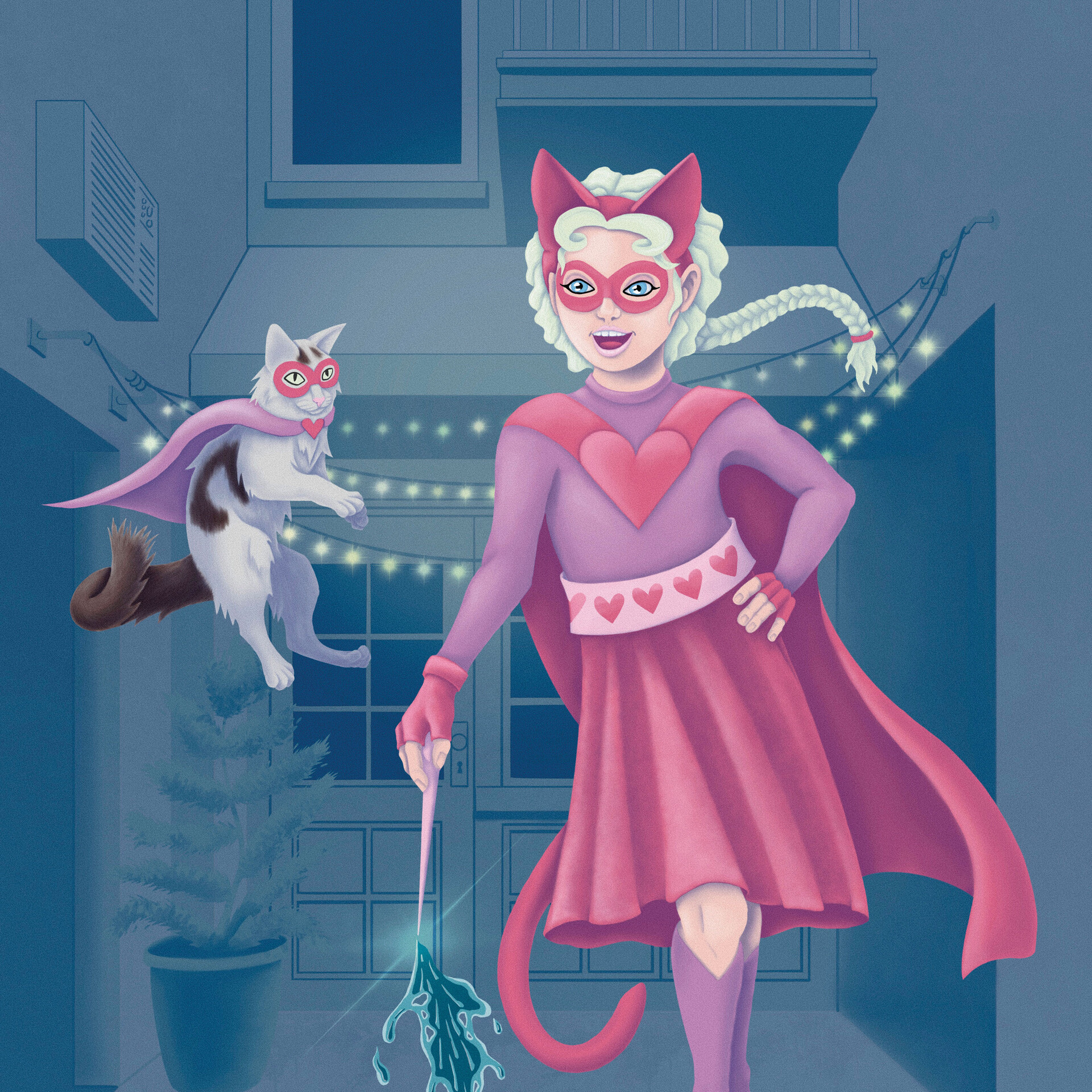 ArtStation - Super Kitty Cat