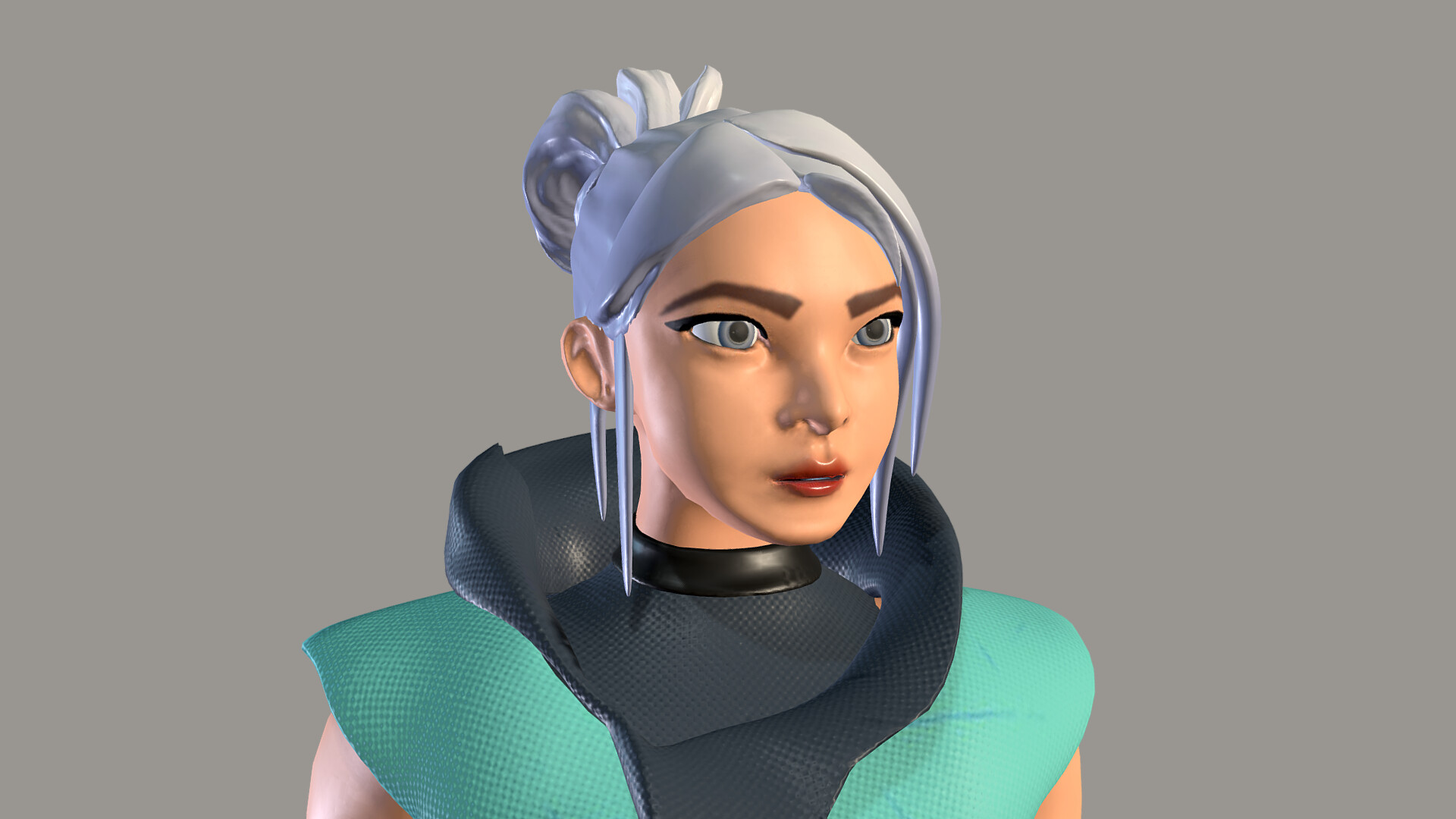 Cateland Millikan - Jett Character Model (Valorant)