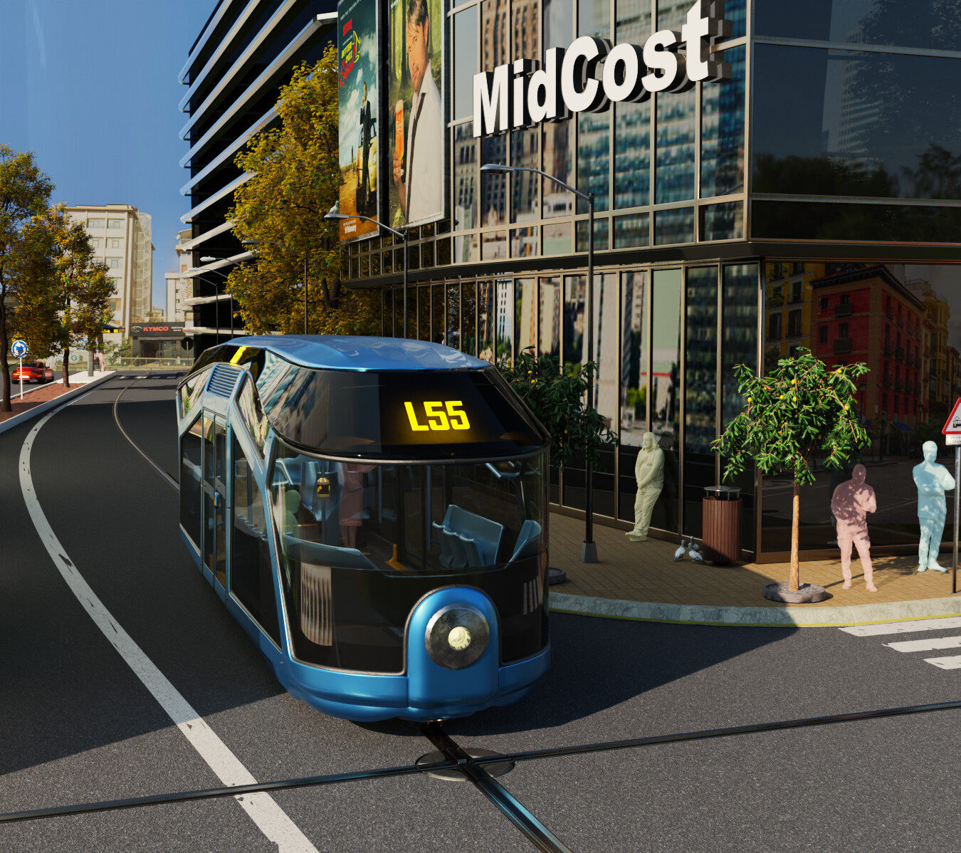 ArtStation - Key Node Tram - RVID Competition 2024 by CRRC