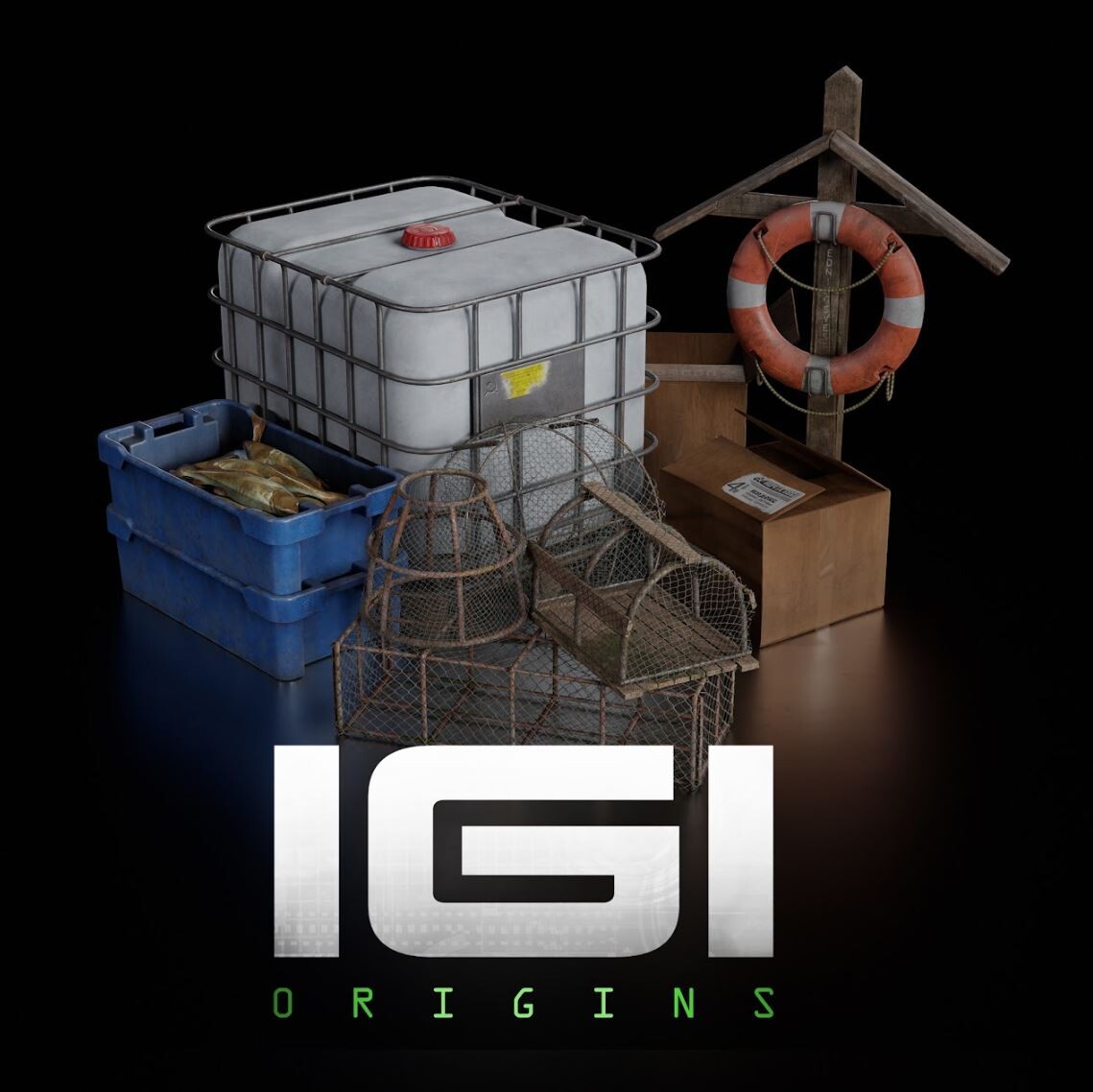ArtStation - IGI Origins [Props]